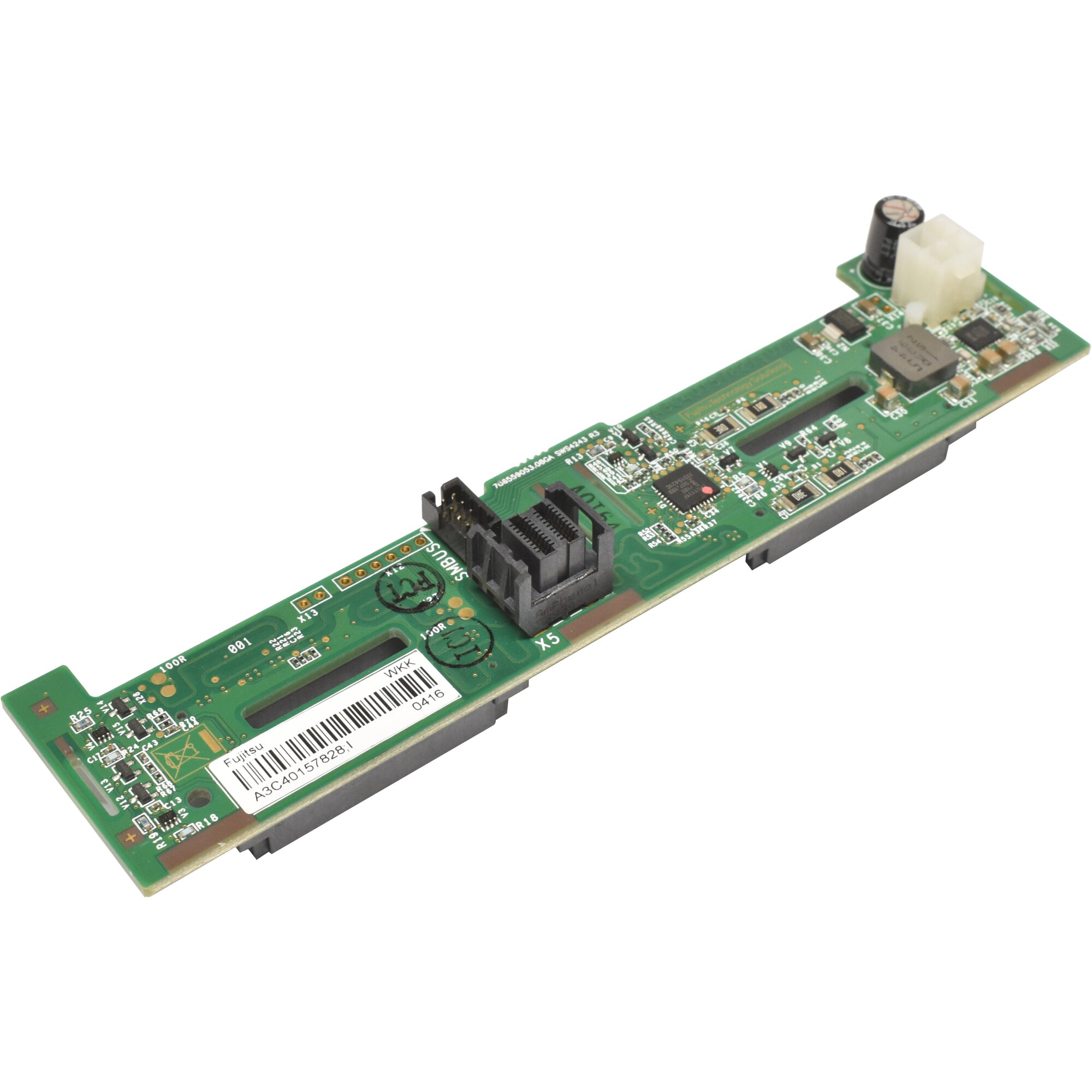 Fujitsu A3C40157828 4x 2.5" HDD SAS/SATA Backplane für RX1330 M2 ...