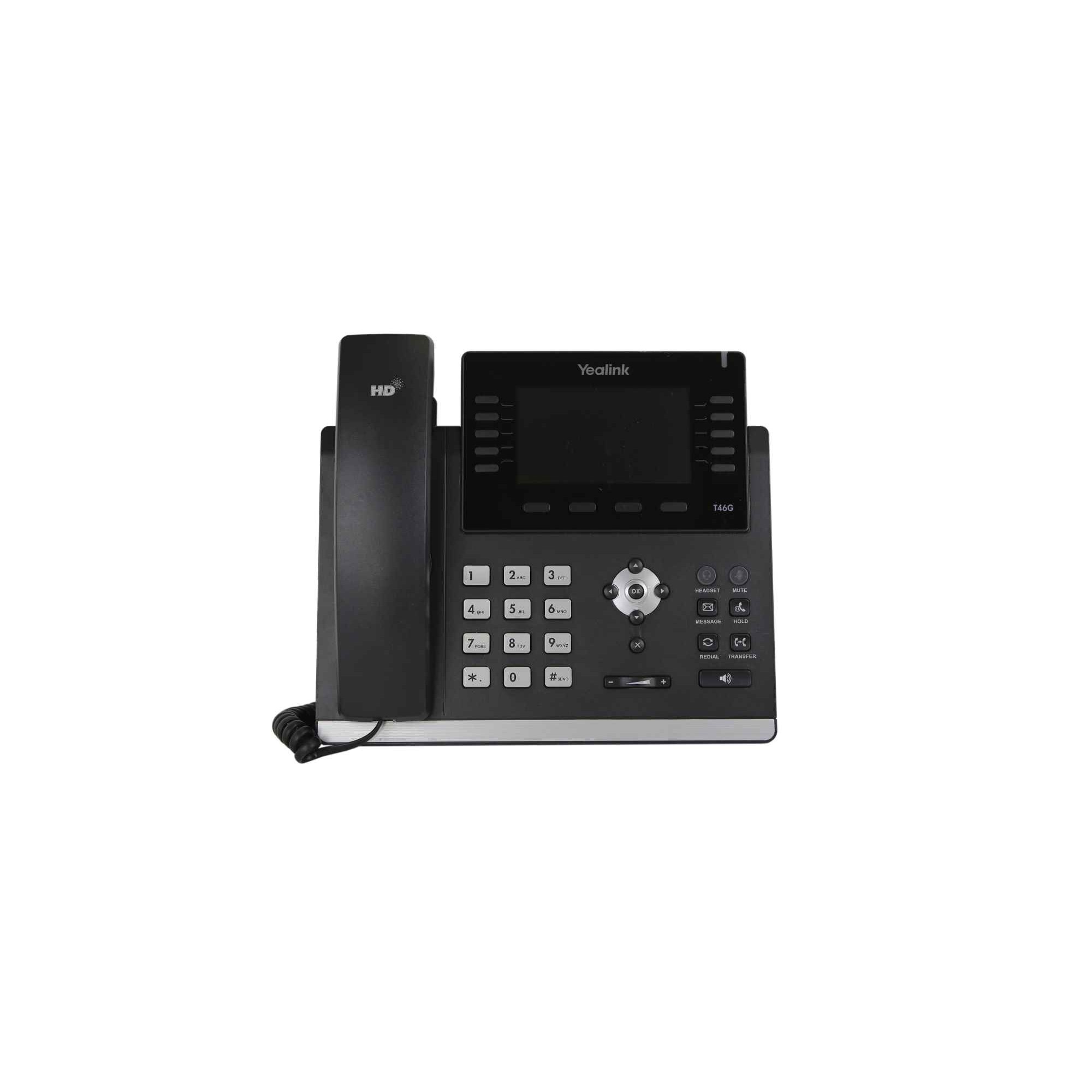 Yealink SIP-T46G Ultra-Elegant Gigabit IP Phone Handset without Stand INF - Piospartslap