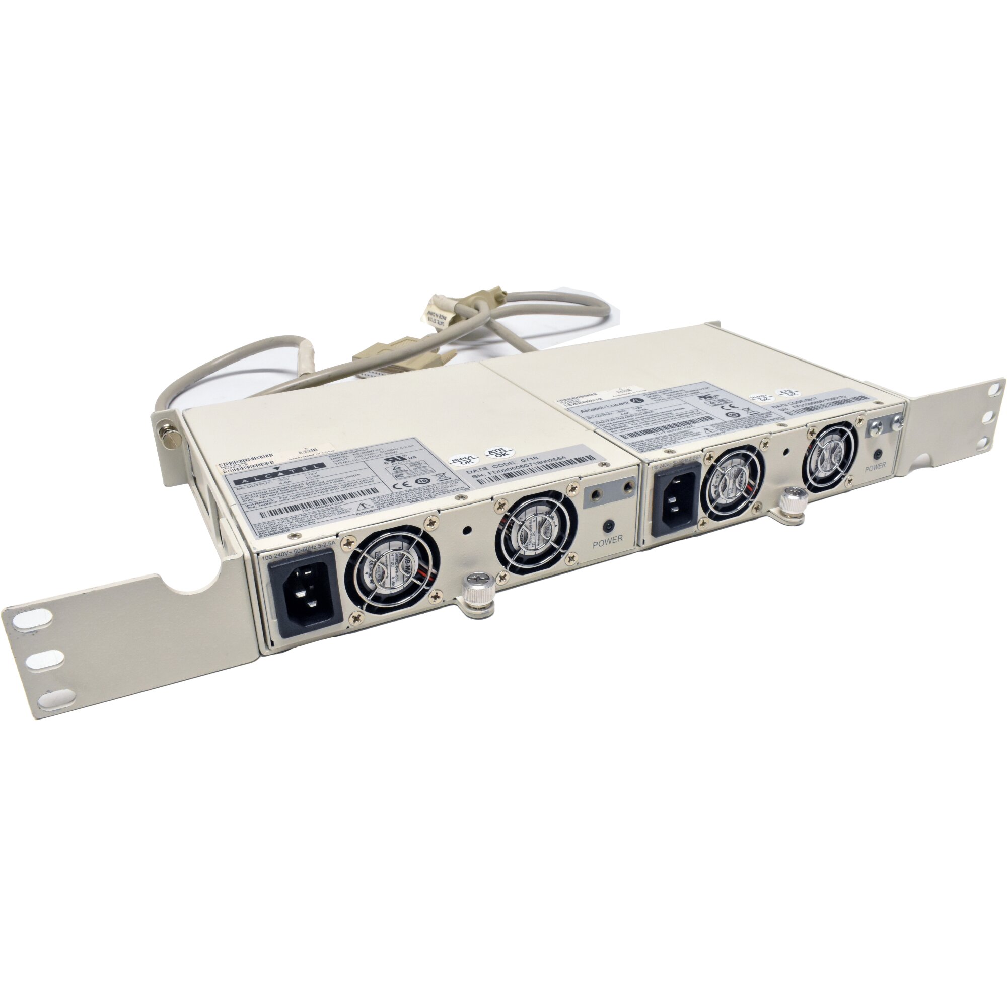 2x Alcatel-Lucent Omni Switch 6400 360W Power Supply PS-360W-AC ...