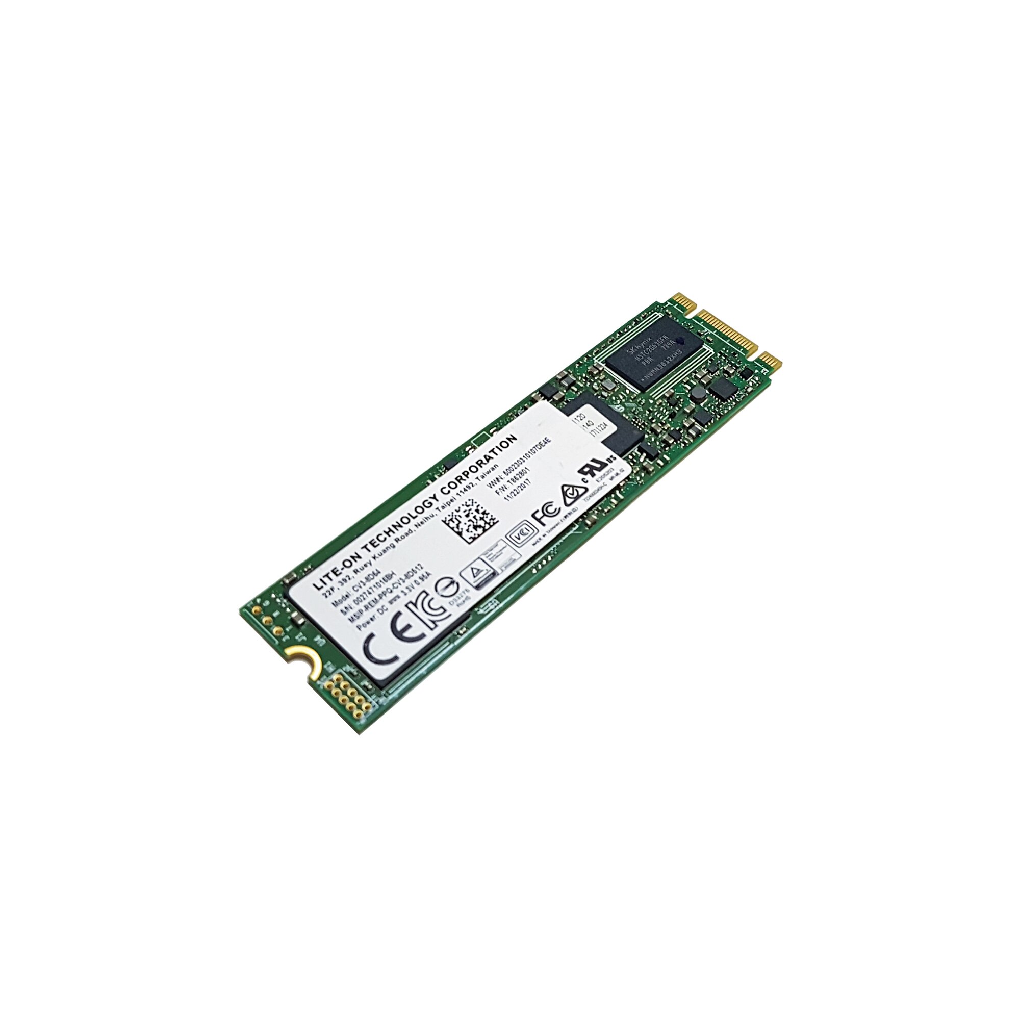 LITE-ON CV3-8D64 M.2 2280 SATA 64GB SSD Card for Laptops/Notebooks ...