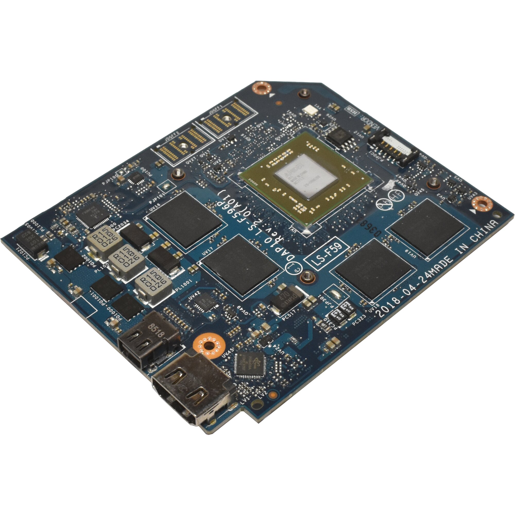 Dell AMD Radeon Pro WX4150 014GJ1 Grafikkarte 4GB GDDR5 HDMI mDP für ...