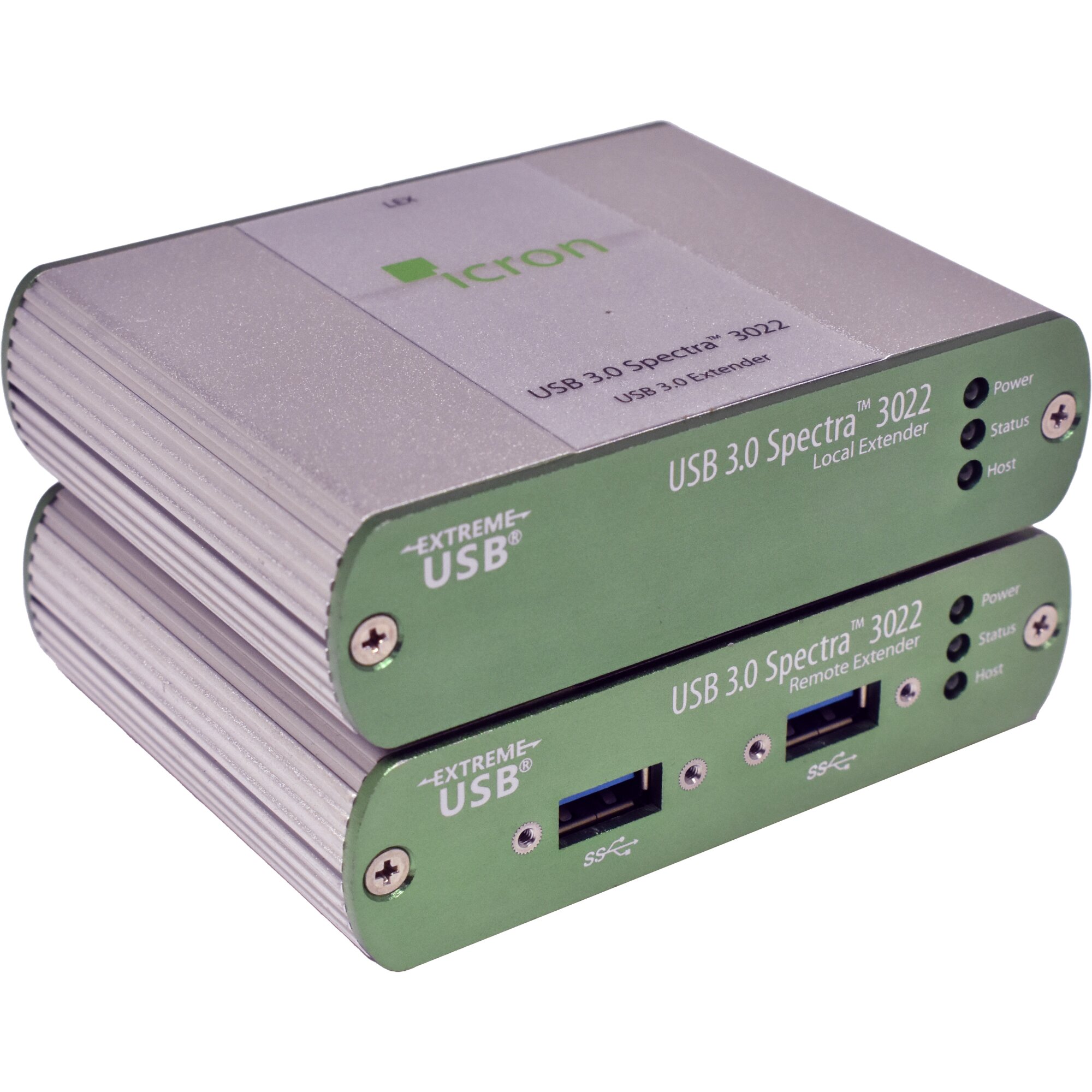 Icron USB 3.0 Spectra 3022 IC3022L-02-300159 MMF Remote/Local Extender ...