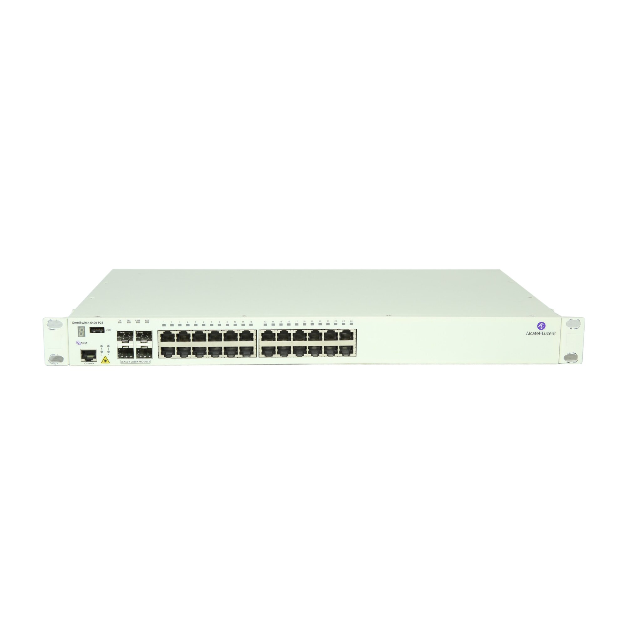 Alcatel-Lucent OmniSwitch 6400-P24 24-Port PoE Switch 4x SFP 2x 10G ...