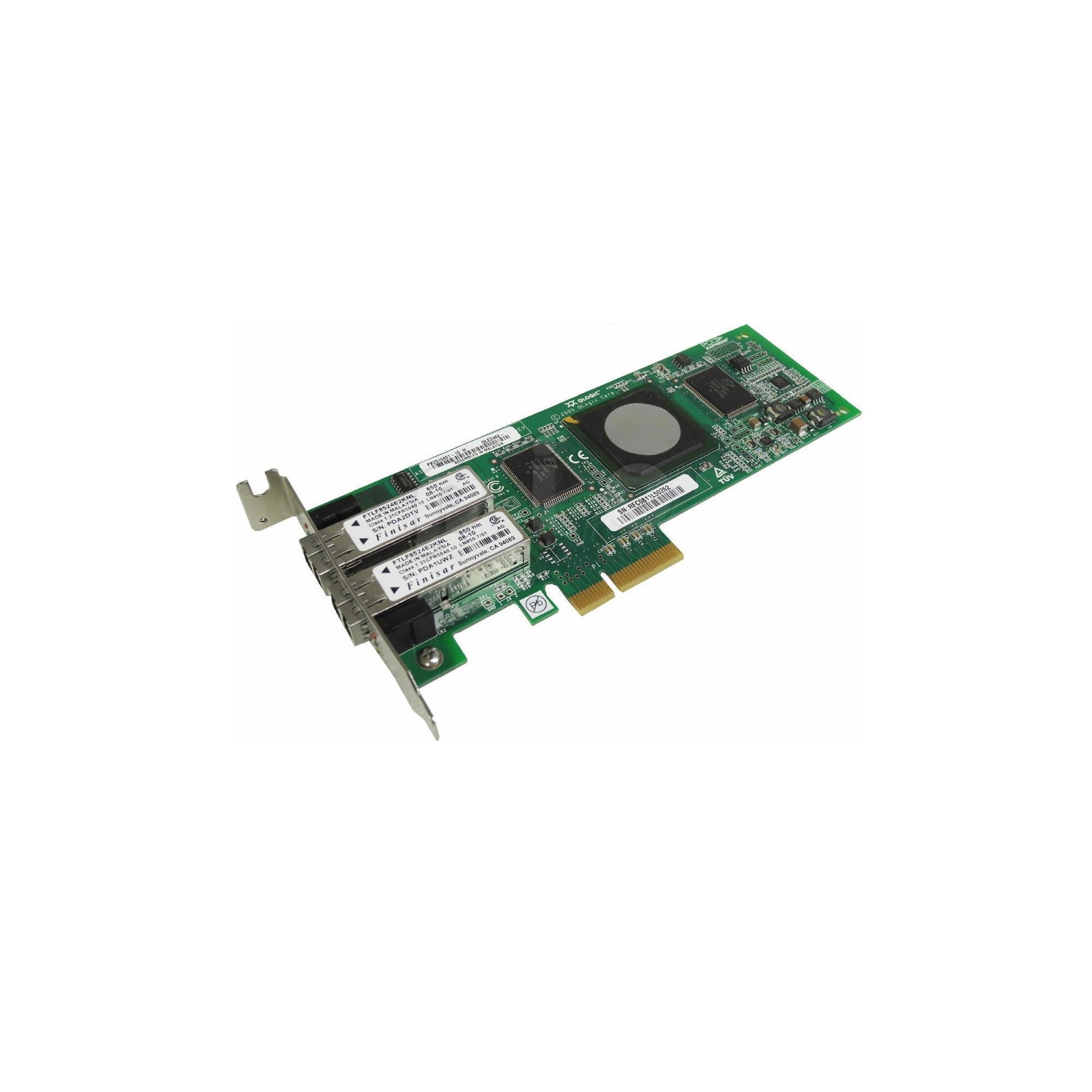 QLogic QLE2462-IBM FC Dual-Port 4Gb PCIe x4 Host Bus Adapter FRU ...