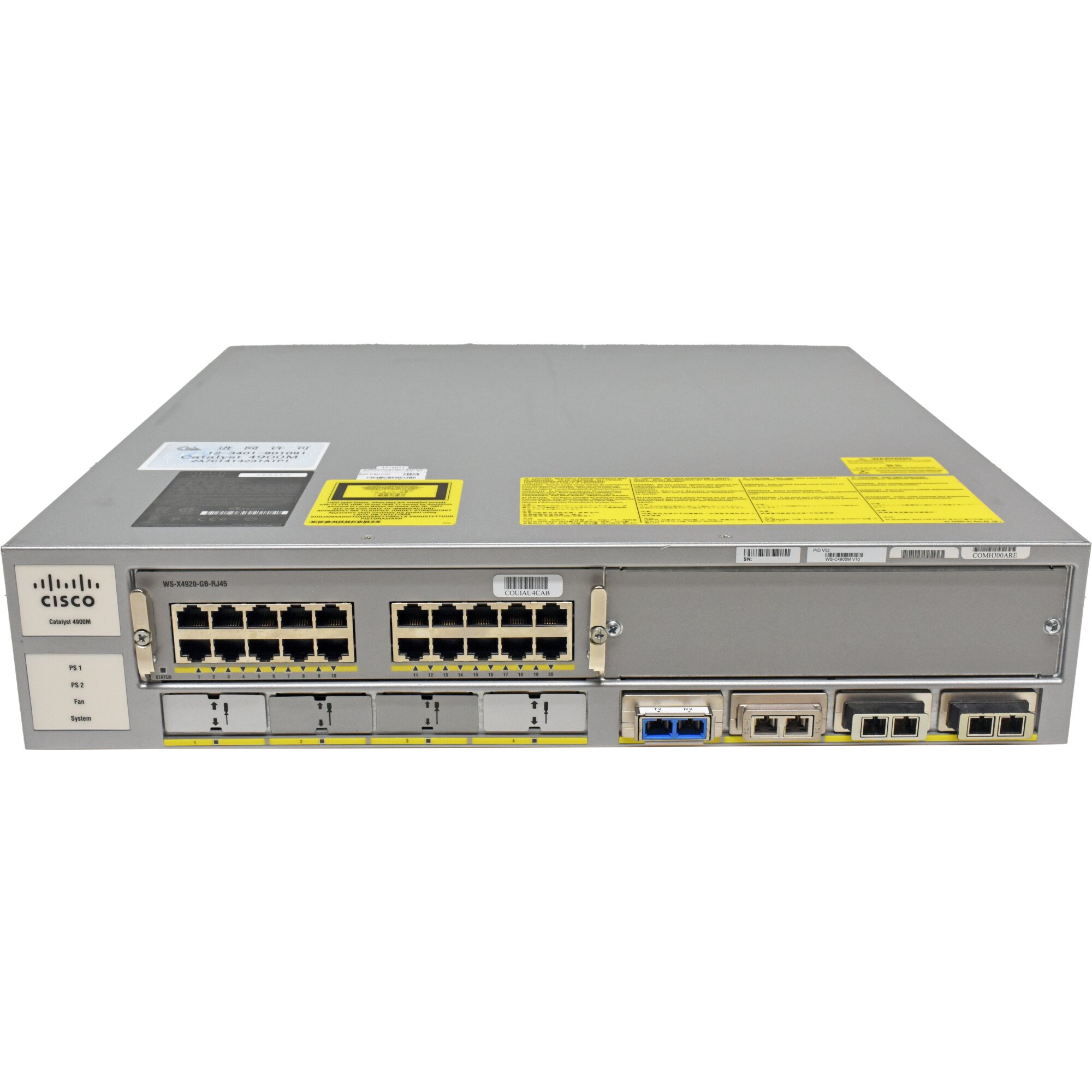 Cisco Catalyst 4900M 68-2911-08 8x 10G X2-Transceiver Ports 1 x WS ...