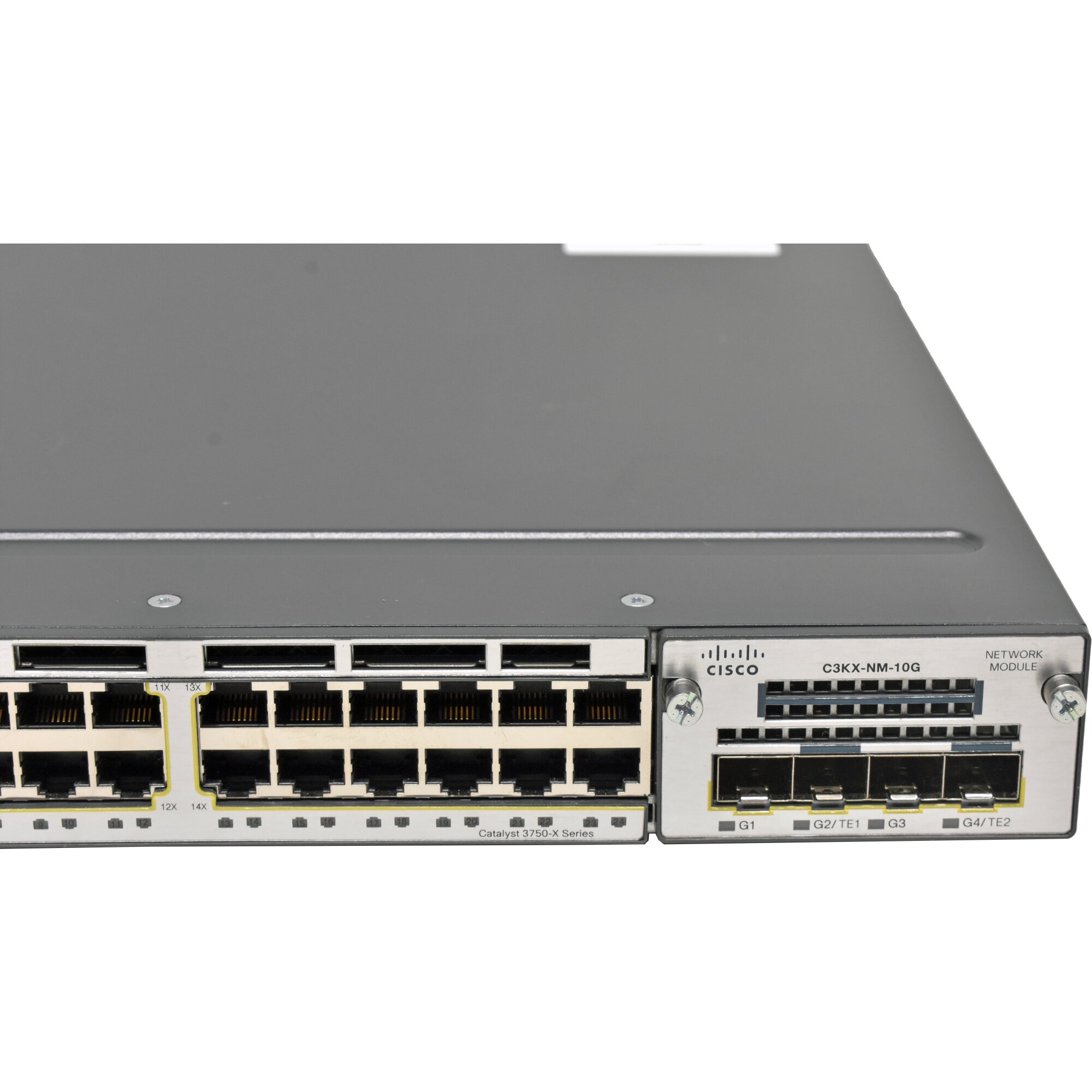 Cisco Catalyst WS-C3750X-24T-L 24-Port Gigabit Ethernet Switch ...