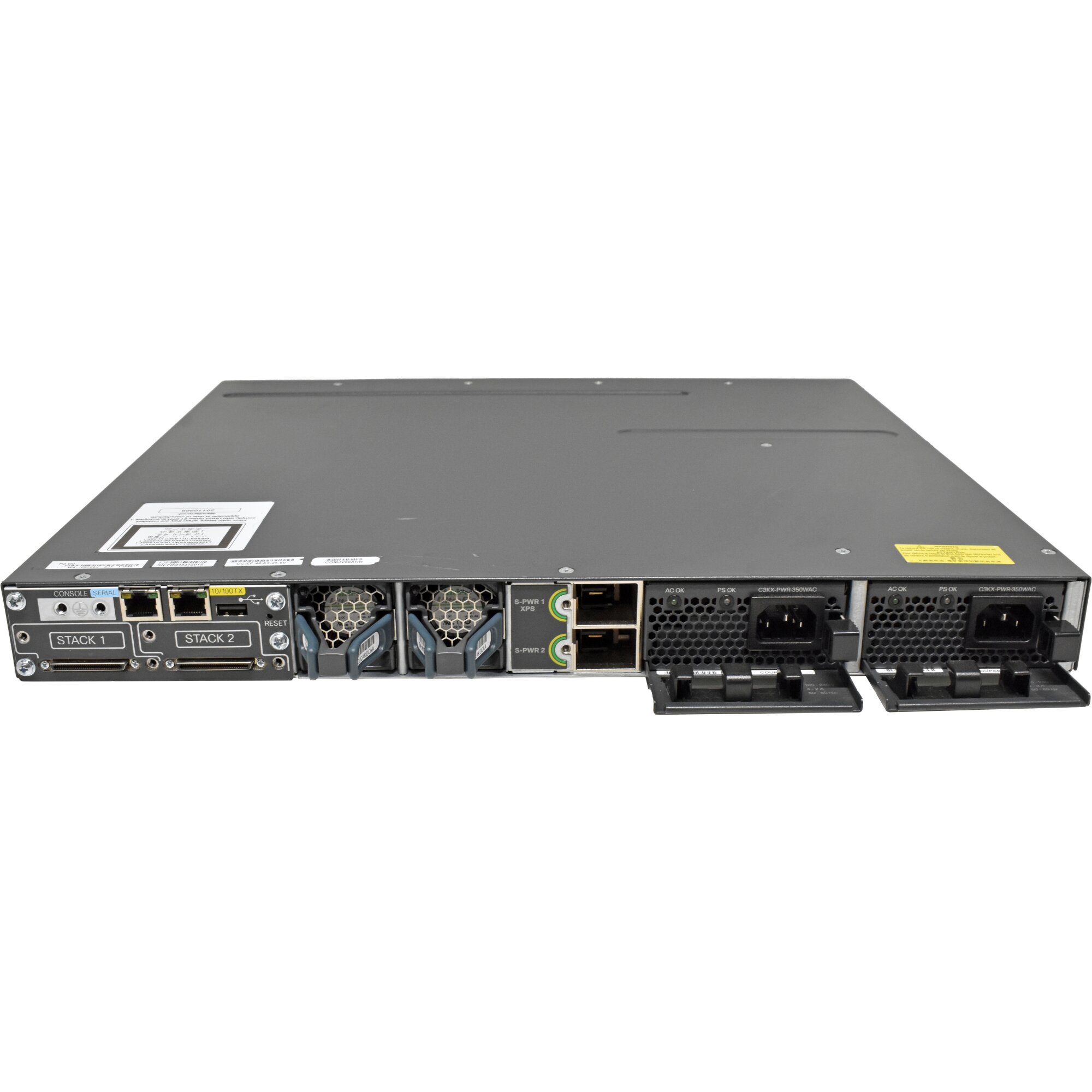 Cisco Catalyst WS-C3750X-24T-L 24-Port Gigabit Ethernet Switch ...