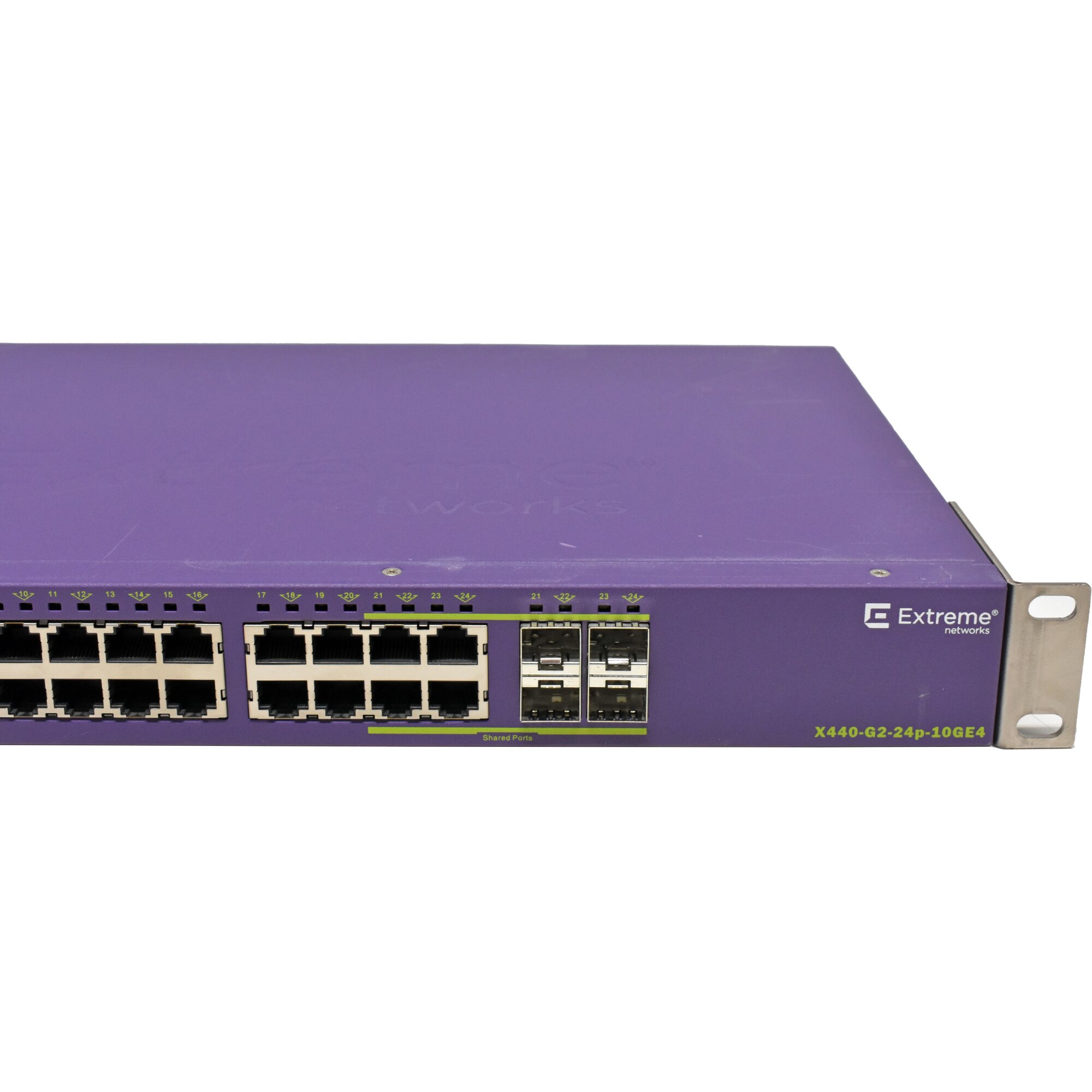 Extreme Summit X440-G2-24p-10GE4 24-Port PoE+ GE Switch 4+4 SFP/SFP+ ...