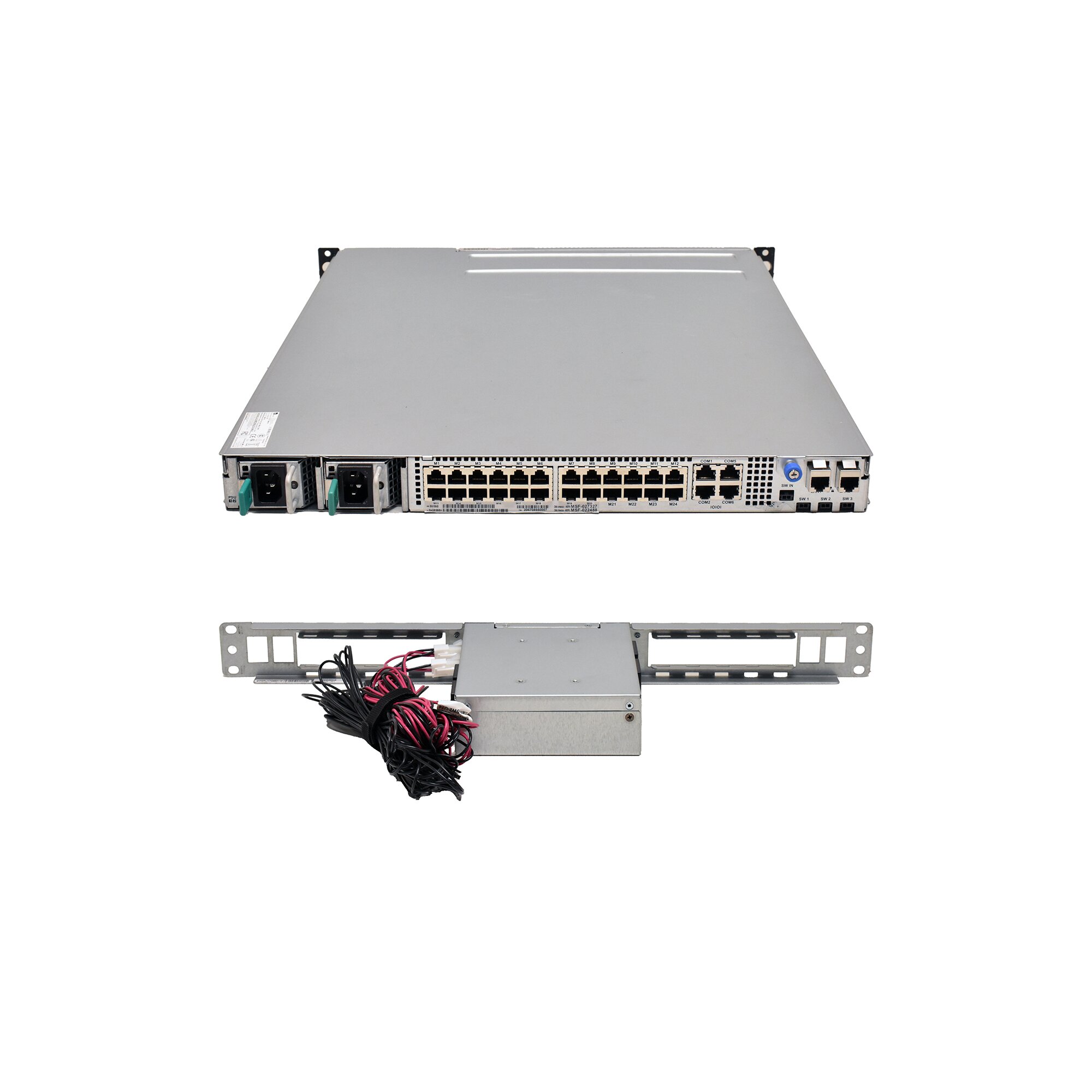 ZT SYSTEMS Switch CMA v3 24-Port RJ-45 5x ComPorts 4x USB + Mini PDU
