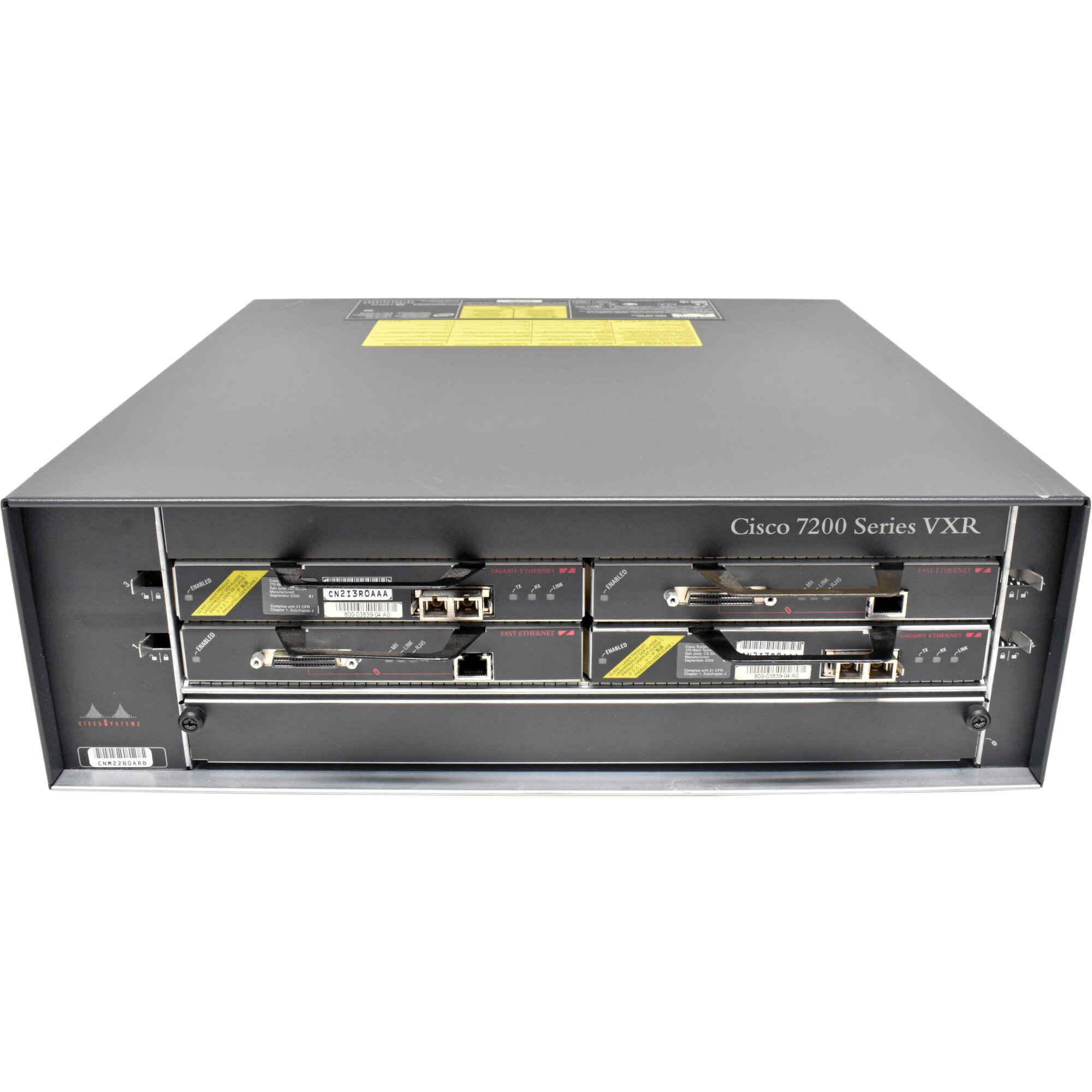 Cisco 7200 Series VXR Router +Modules NPE-G1 73-6988-16 73-1688-05 73 ...