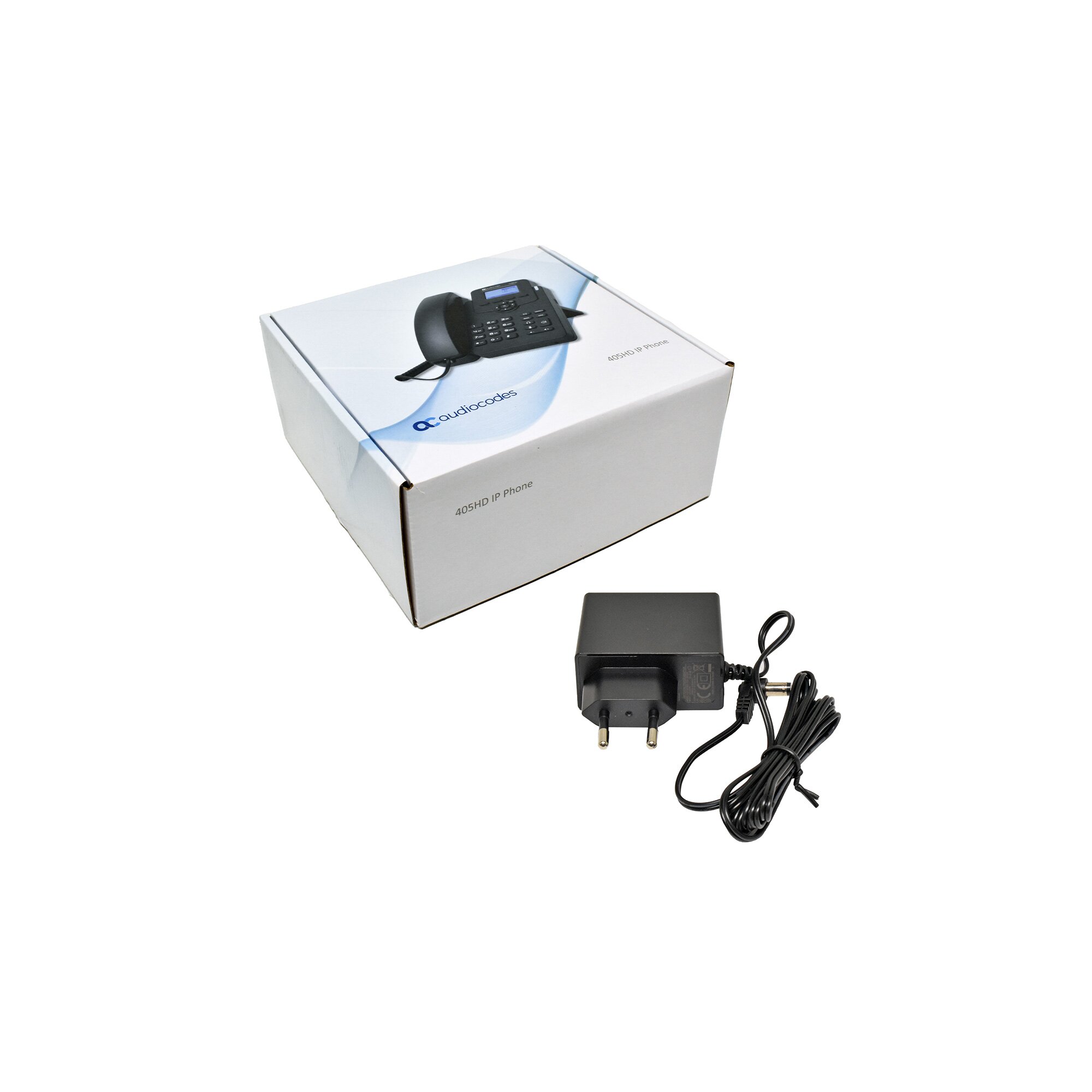 Audiocodes 405HD IP Phone black PoE Systemtelefon GGWV00597 LCD Display ...