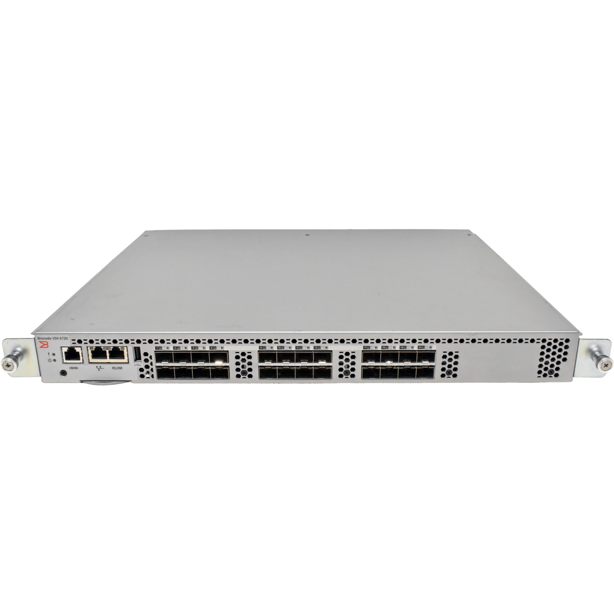 Brocade VDX 6720 BR-VDX6720-16-R 80-1004567-06 24-Port SFP+ 10G FCoE ...