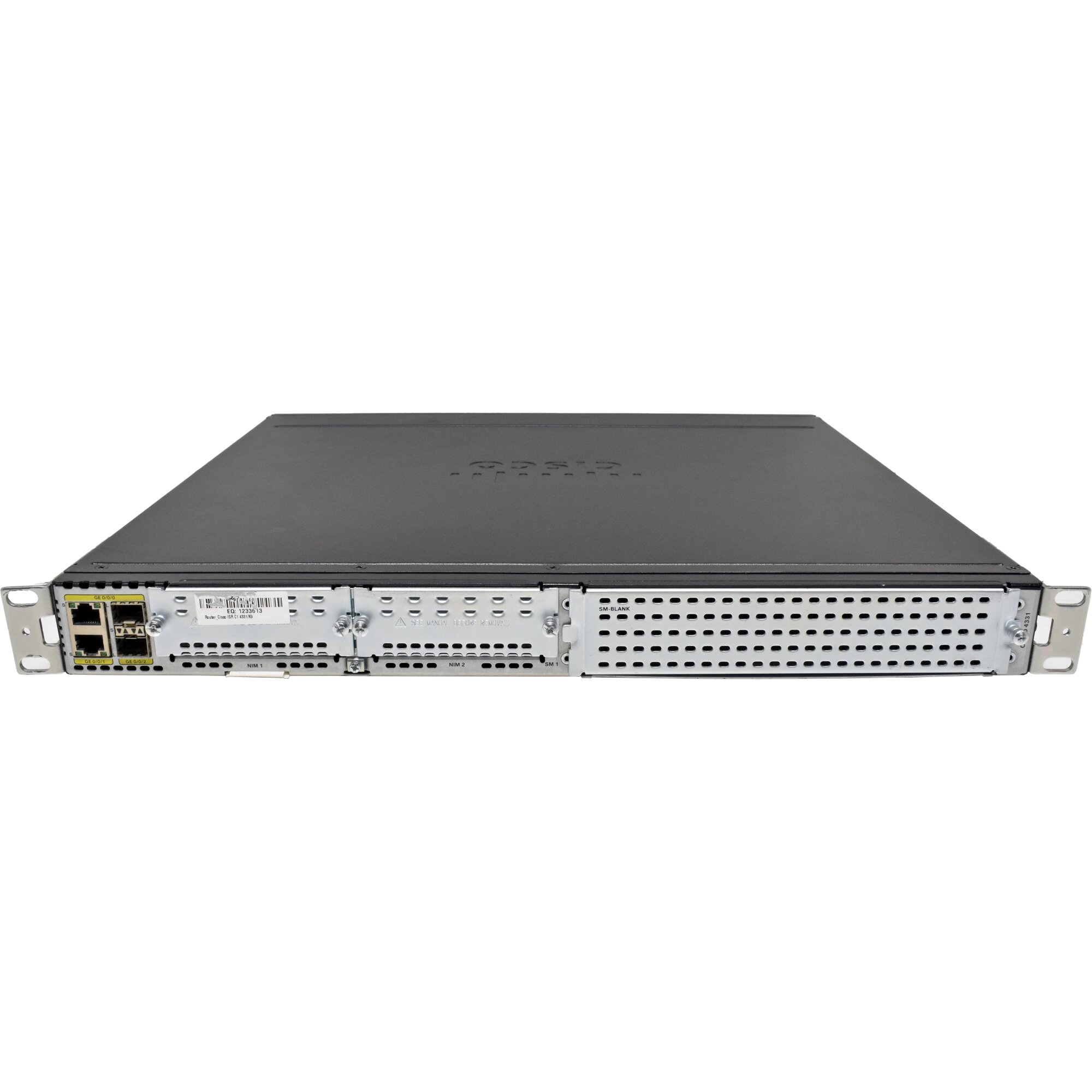 Cisco 4300 Series ISR4331/K9 GE Integrated Services Router +Rack Ears ...