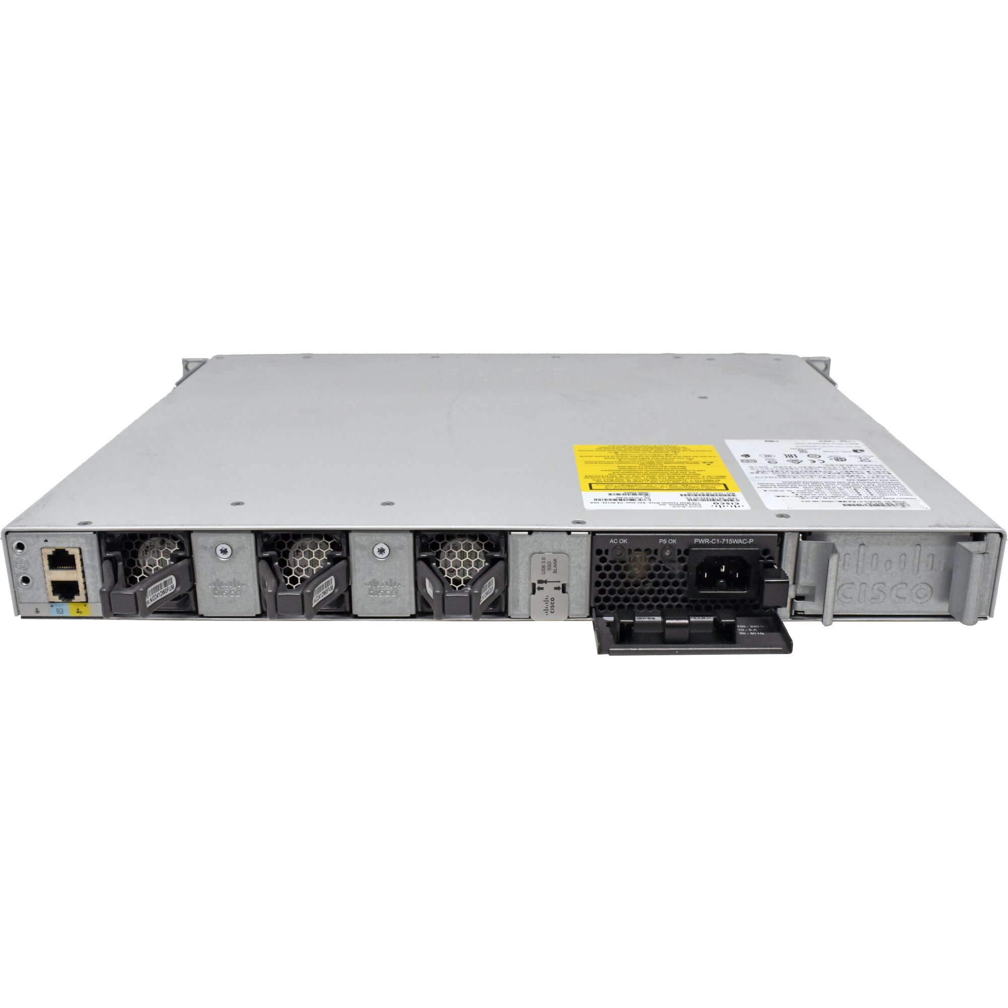 Cisco Catalyst C9300L-48P-4G-E 48-Port PoE+ GE Switch 4x 1G SFP 1x PSU ...
