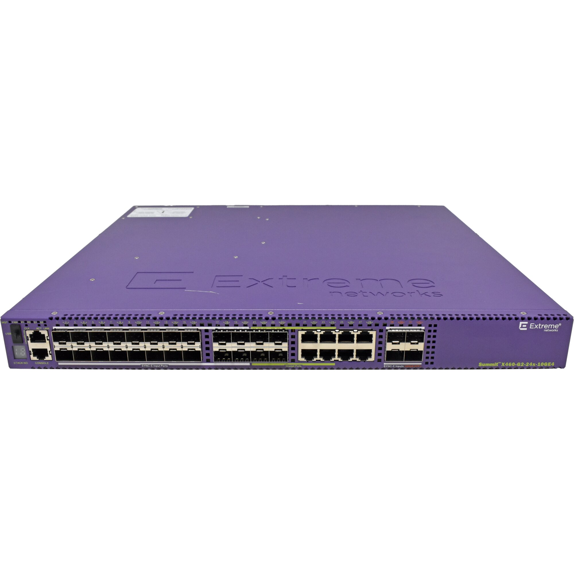 Extreme Networks Summit X460-G2-24x-10GE4 16705 24-Port SFP GE Switch ...