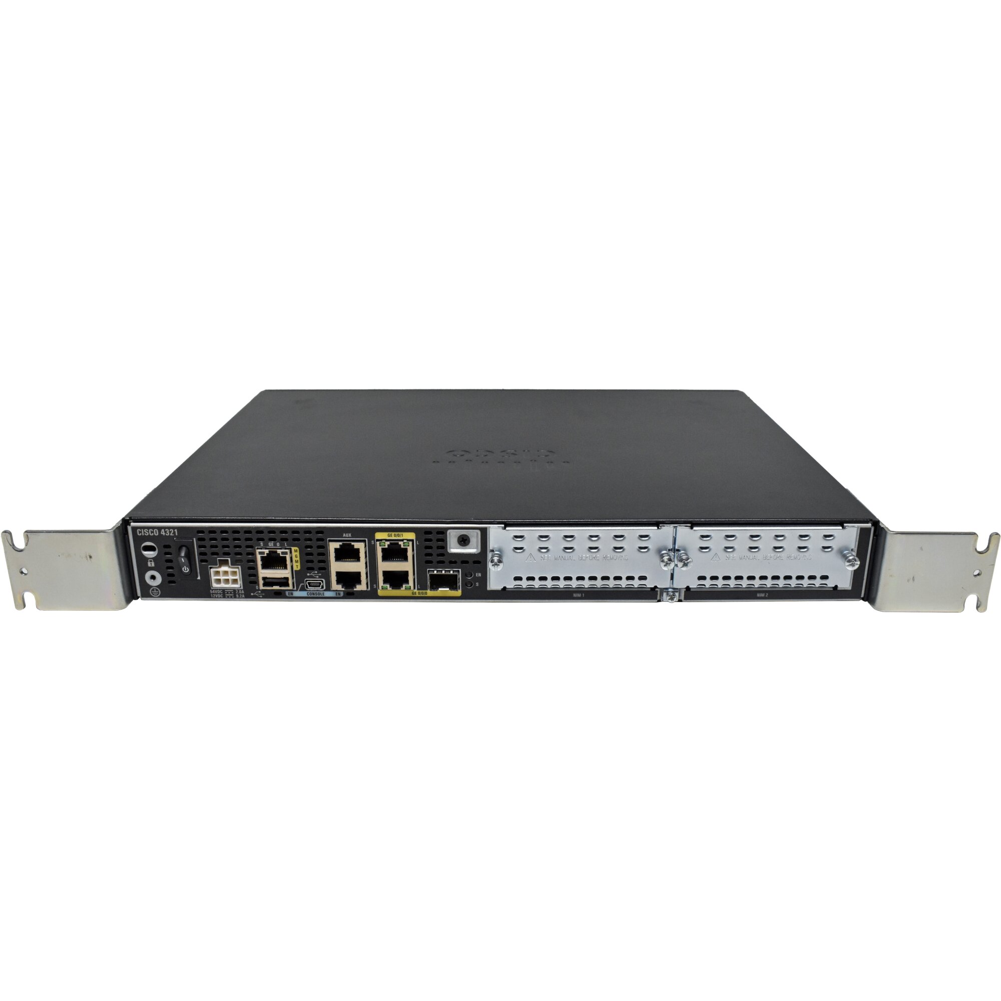 Cisco 4300 Series ISR4321/K9 GE Integrated Services Router no AC ...