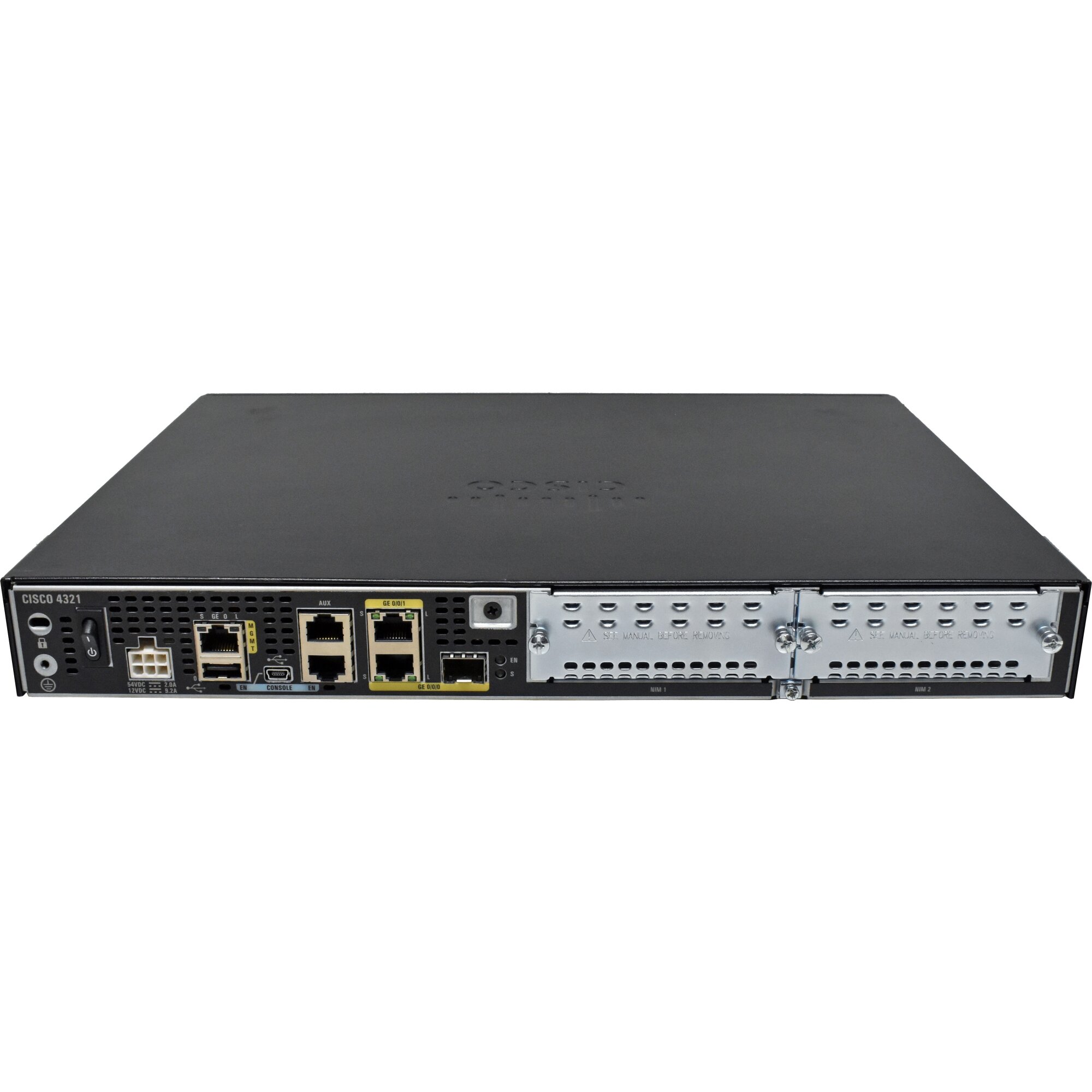 Cisco 4300 Series ISR4321/K9 GE Integrated Services Router no AC ...