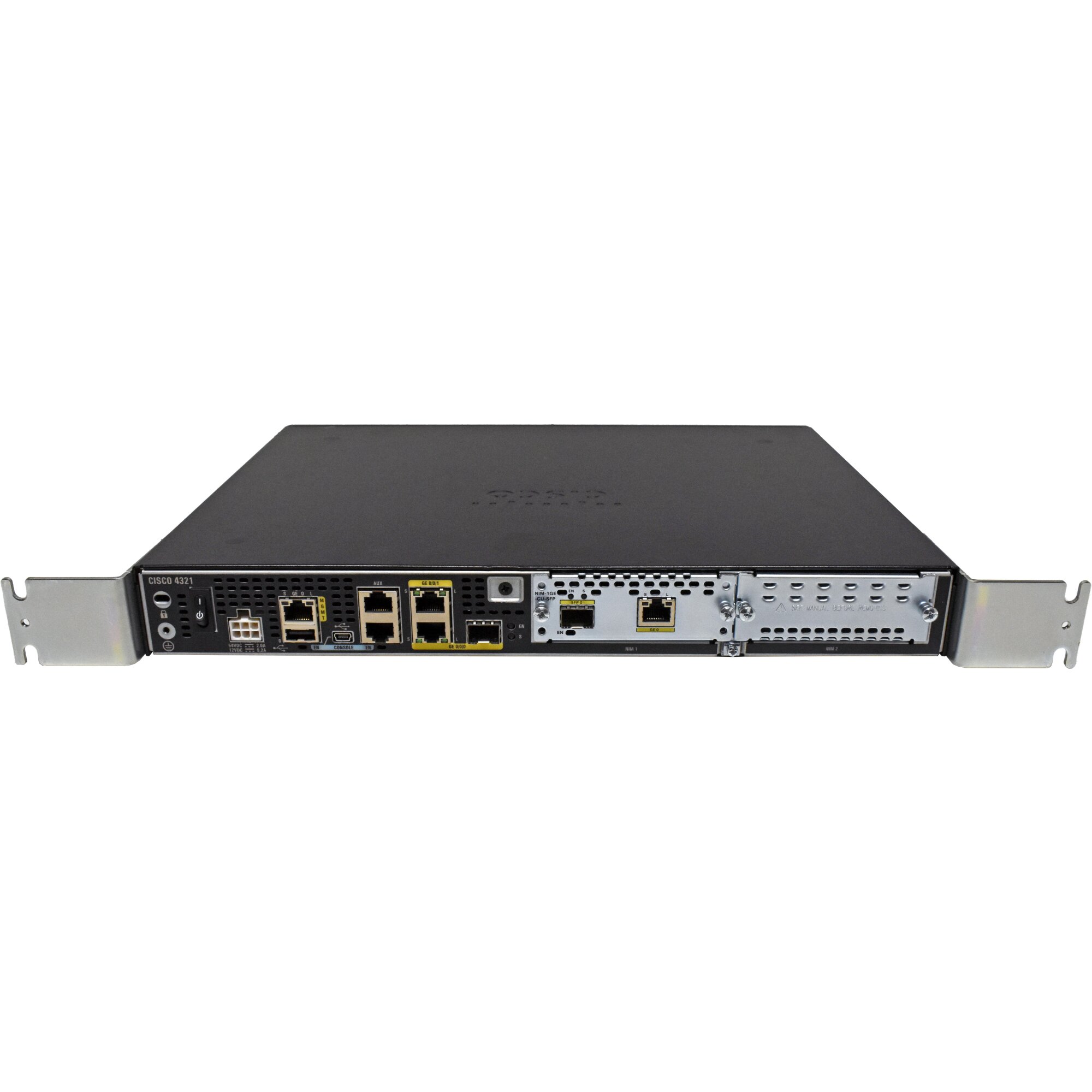 Cisco 4300 Series ISR4321/K9 GE Integrated Services Router +WAN NIM-1GE ...