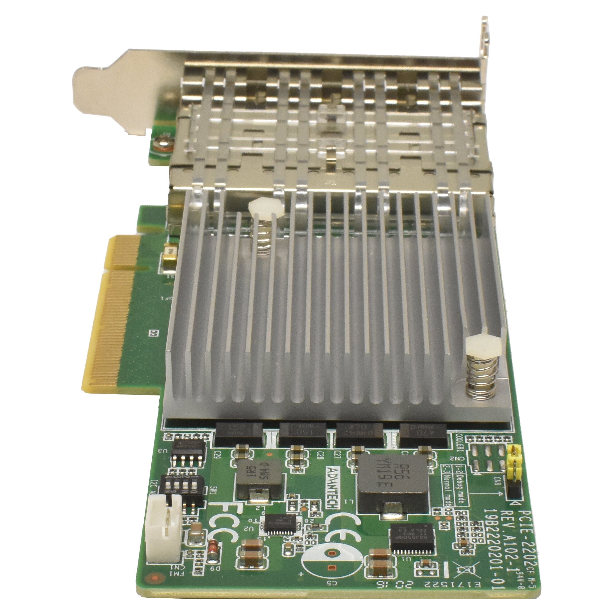 Advantech PCIE-2230NP-00A1E Quad-Port SFP+ 10G PCIe x8 LP - Piospartslap