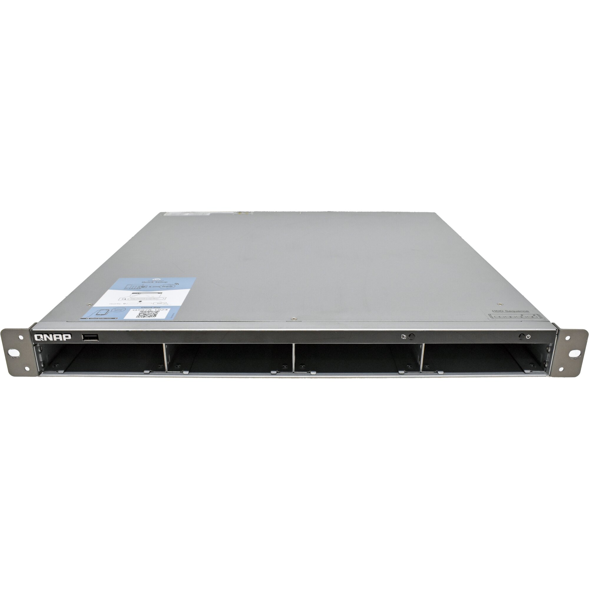 QNAP TS-463U-RP 4-Bay NAS Server AMD Quad-Core GX-420MC 2.0 GHz 4GB ...