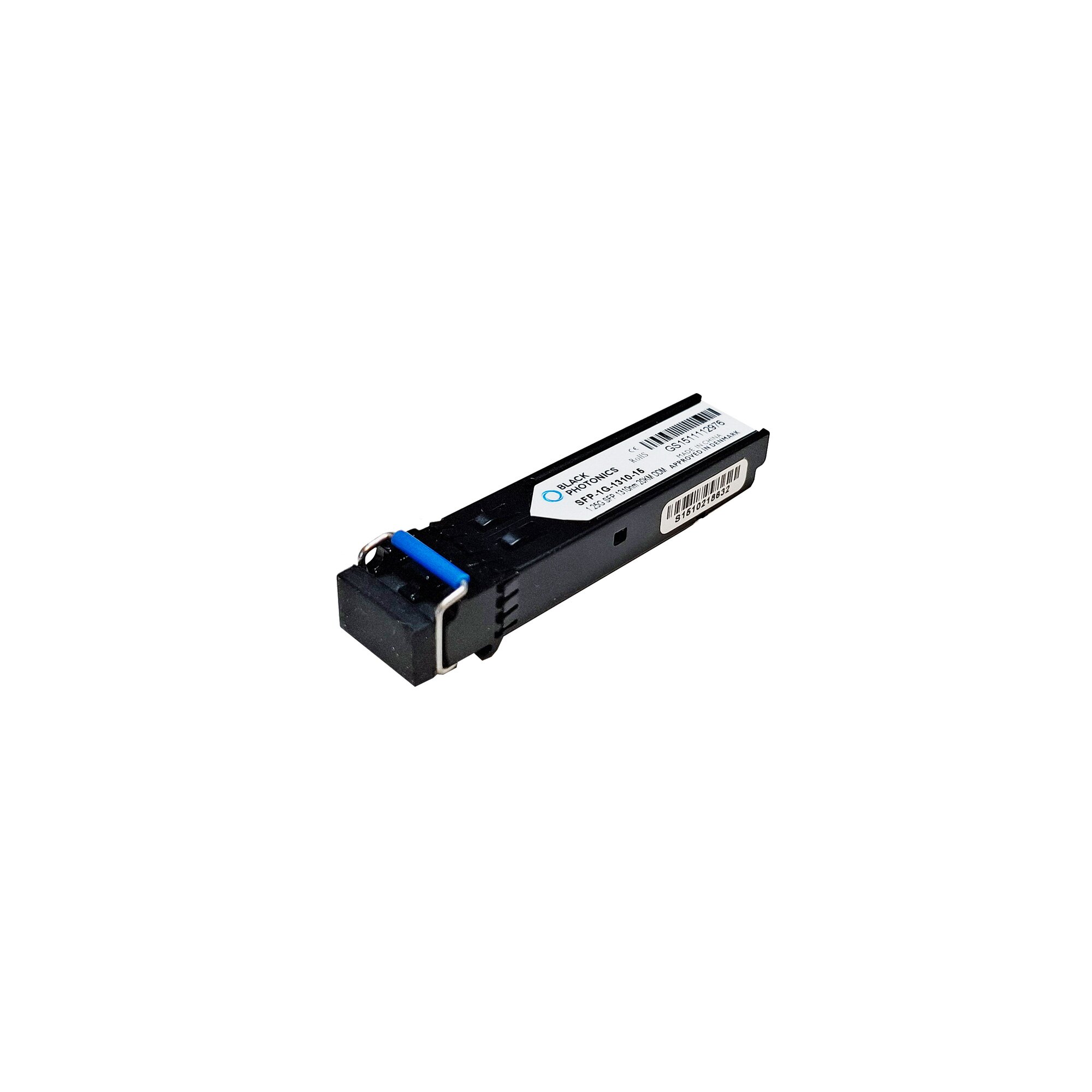 Black Photonics SFP-1G-1310-15 1.25G 1310nm 20km SMF DDM FC Transceiver ...