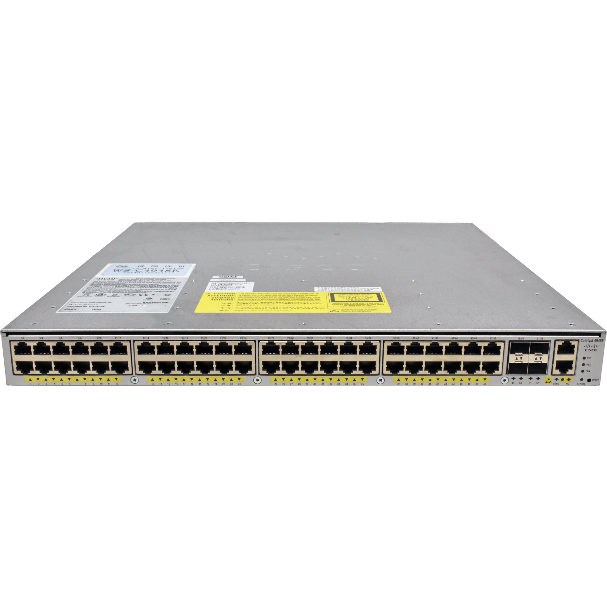 Cisco Catalyst WS-C4948E 68-4103-03 48-Port GE Switch 4x 10G SFP+