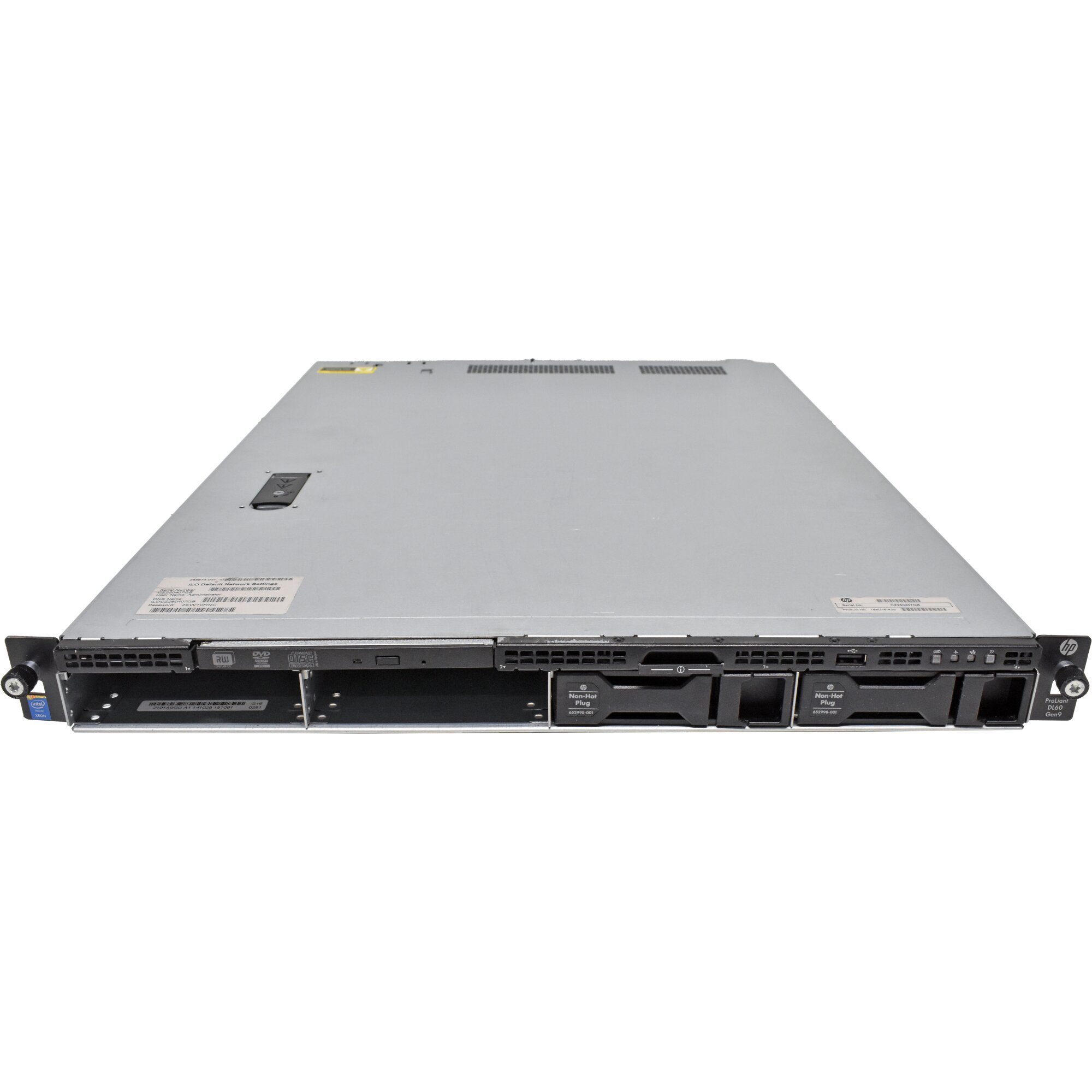 HP ProLiant DL60 G9 Intel E5-2603 v3 20 GB DDR4 RAM 4 x 3,5" LFF B140i ...