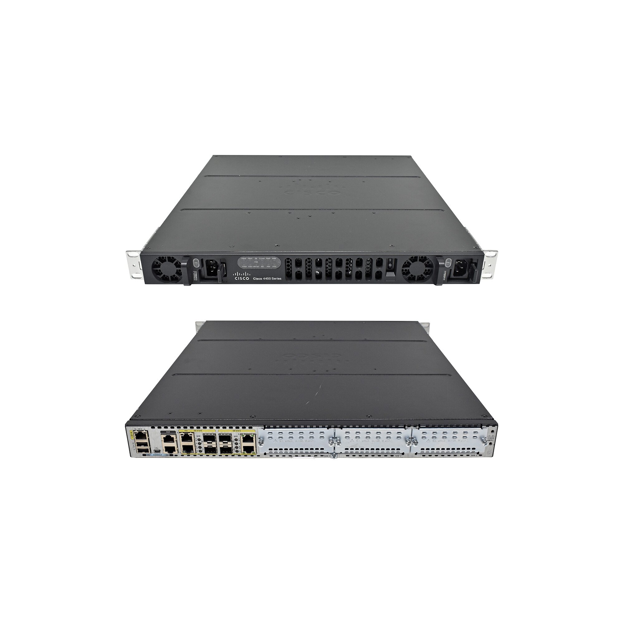 Cisco 4400 Series ISR4431/K9 GE Integrated Services Router +Rack Ears ...