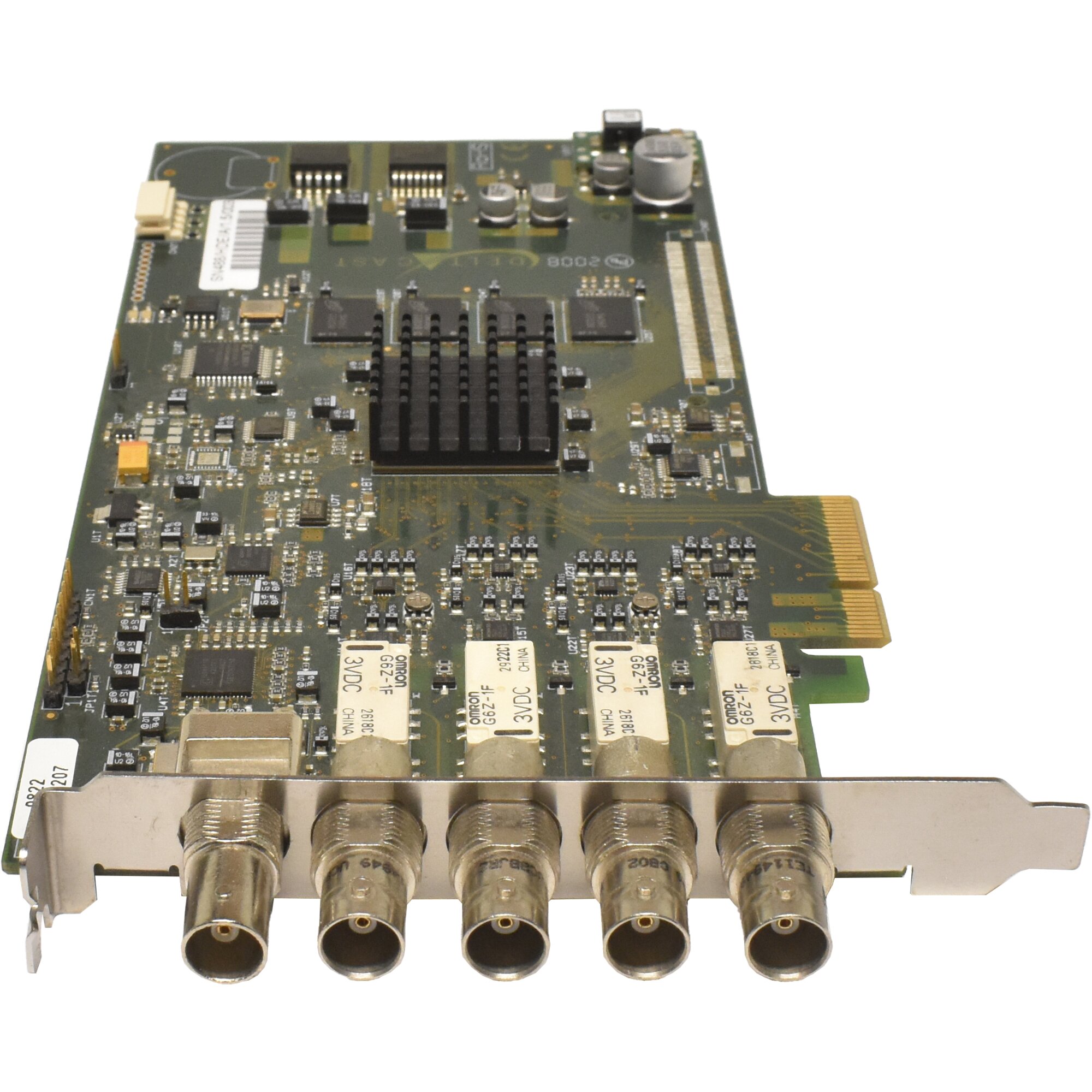 Deltacast DELTA-HD-E 22 Quad-Channel PCIe x4 HD-SDI Card - Piospartslap