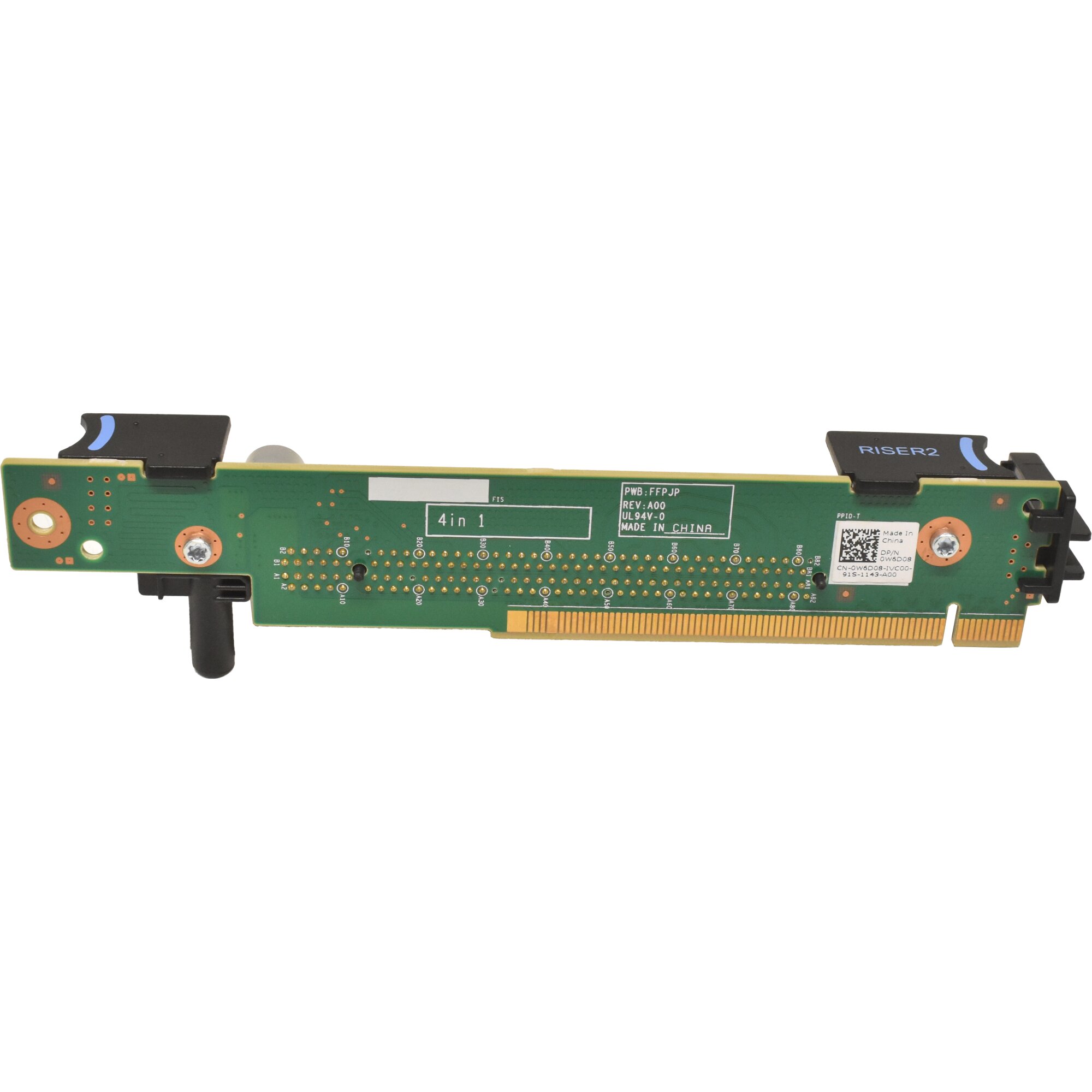 Dell Riser Card 2 1x PCIe 3.0 x16 für PowerEdge R640 0W6D08 - Piospartslap