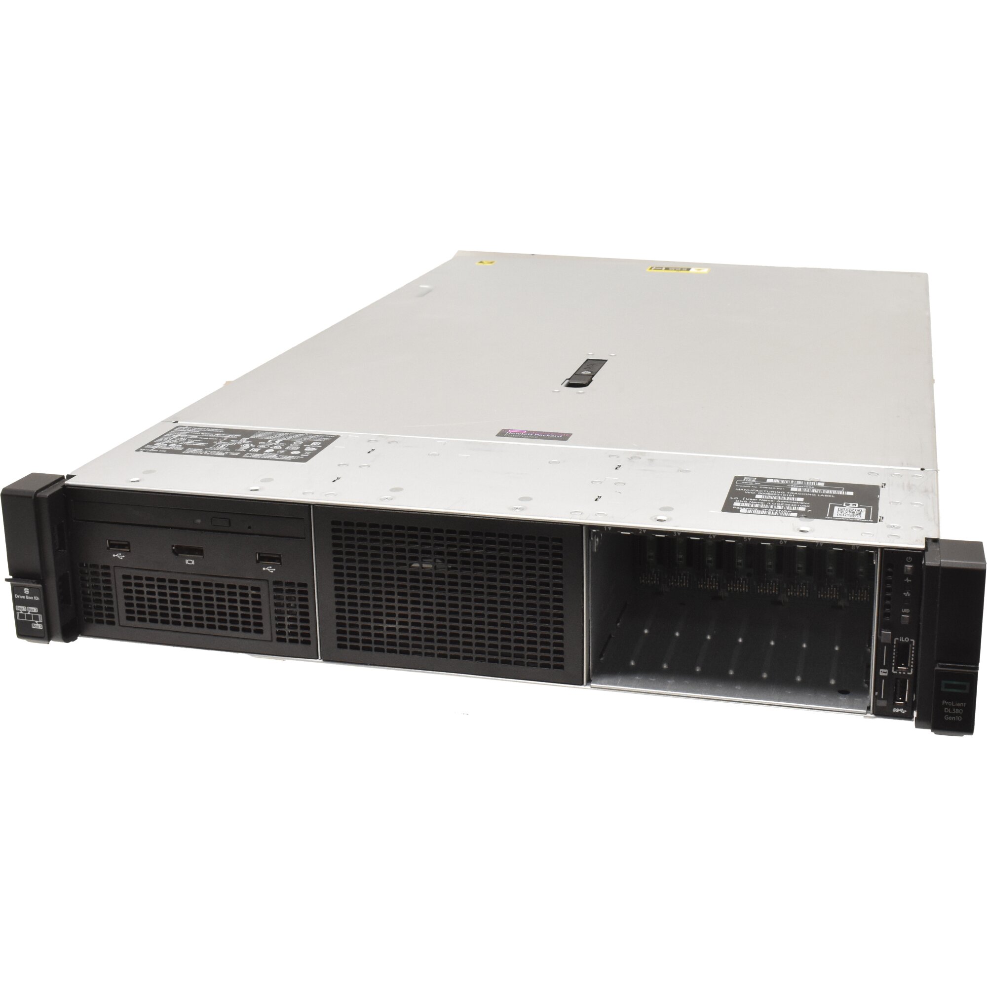 HP ProLiant DL380 G10 2U no CPU no PC4 RAM 1x Heatsink CPU 8x SFF 2,5 ...