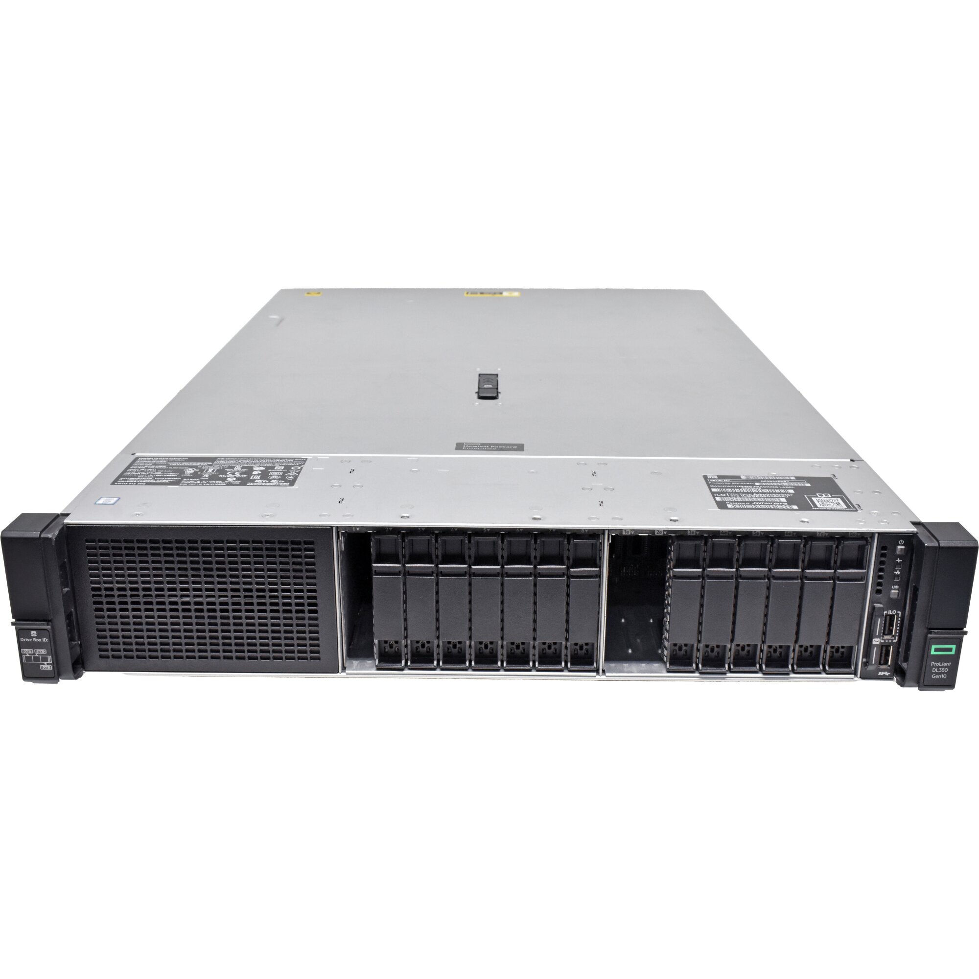 HP ProLiant DL380 G10 2U no CPU no PC4 RAM 2x Heatsink CPU 16x SFF 2,5 ...