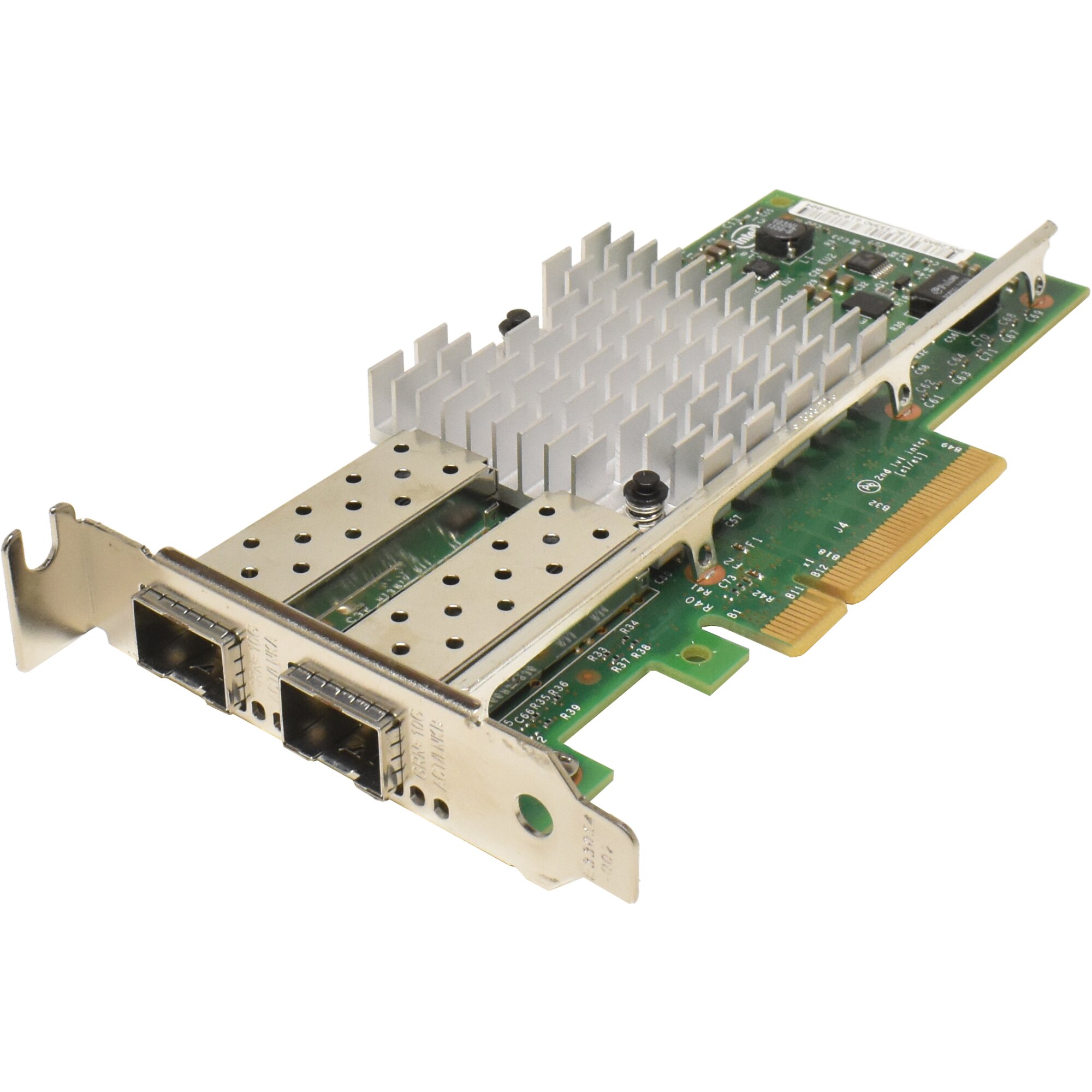 DELL Intel X520-DA2 FC Dual-Port 10GbE PCIe x8 Netzwerkkarte 0VFVGR LP ...