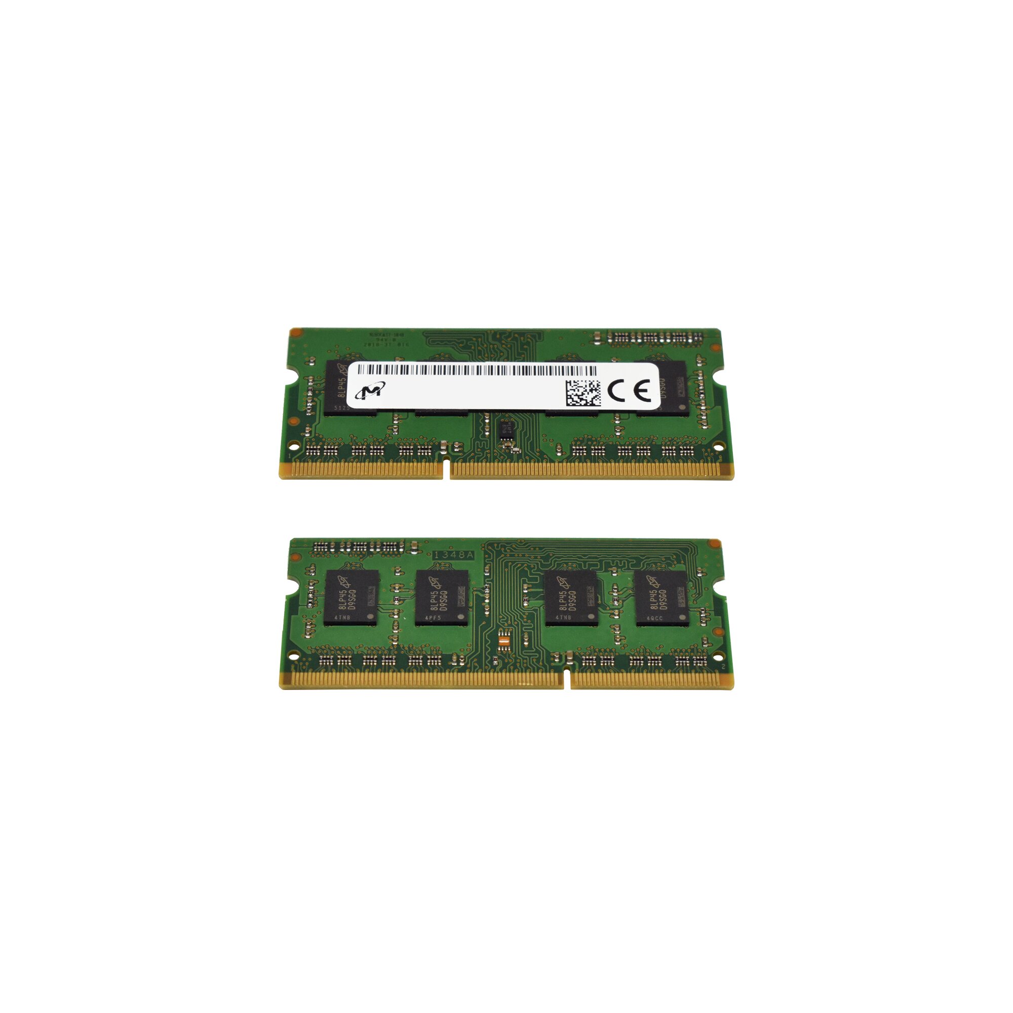 Micron 8GB 2Rx8 PC3L-12800S MT16KTF1G64HZ-1G6E1 SO-DIMM - Piospartslap