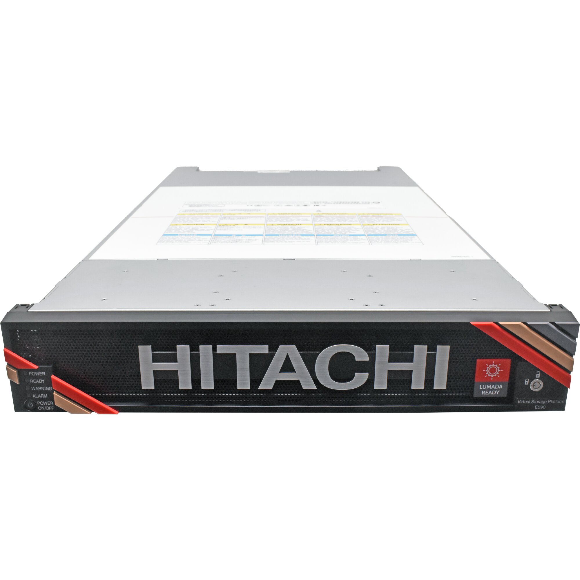 Hitachi Storage E590 4x Bronze 3204 CPU 768GB RAM PC4 24x SFF 2,5 2x I ...