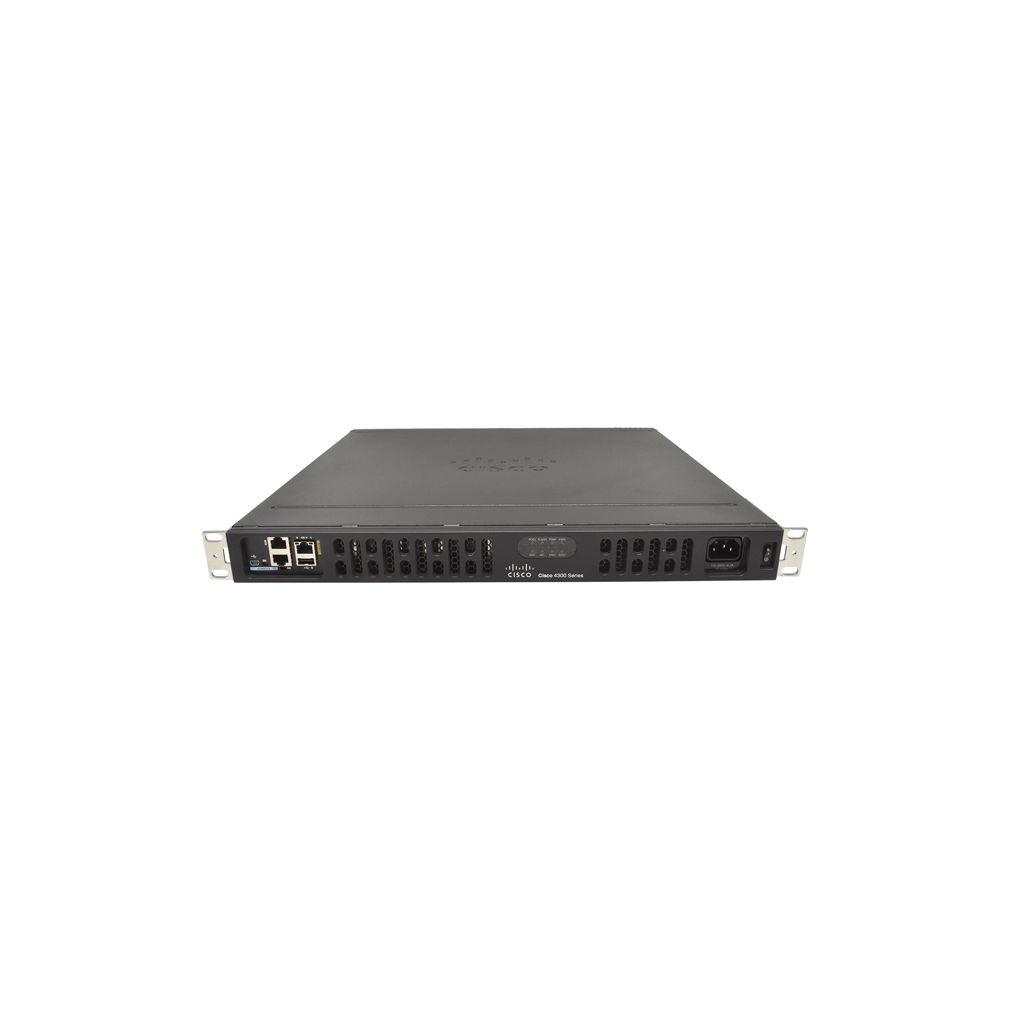 Cisco 4300 Series ISR4331/K9 GE Integrated Services Router +Rack Ears ...