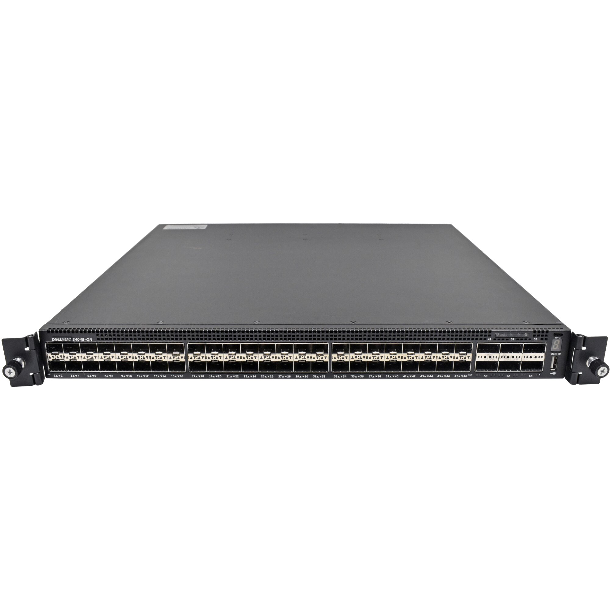 Dell EMC S4048-ON 48-Port 10G SFP+ GE Switch 6x 40G QSFP+ Rack Ears ...