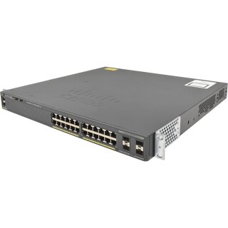 Cisco WS-C2960XR-24PS-I 24-Port PoE+ GE 4-Port SFP GE 1x PSU Rack Ears ...
