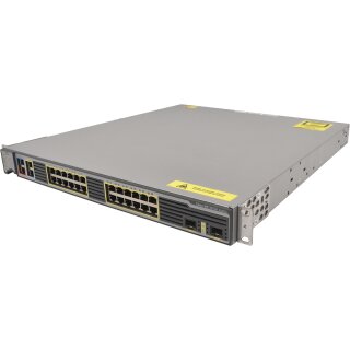 Cisco ME-3600X-24TS-M 24-Port RJ-45 GE 2-Port SFP+ 10G Access Switch 2x ...