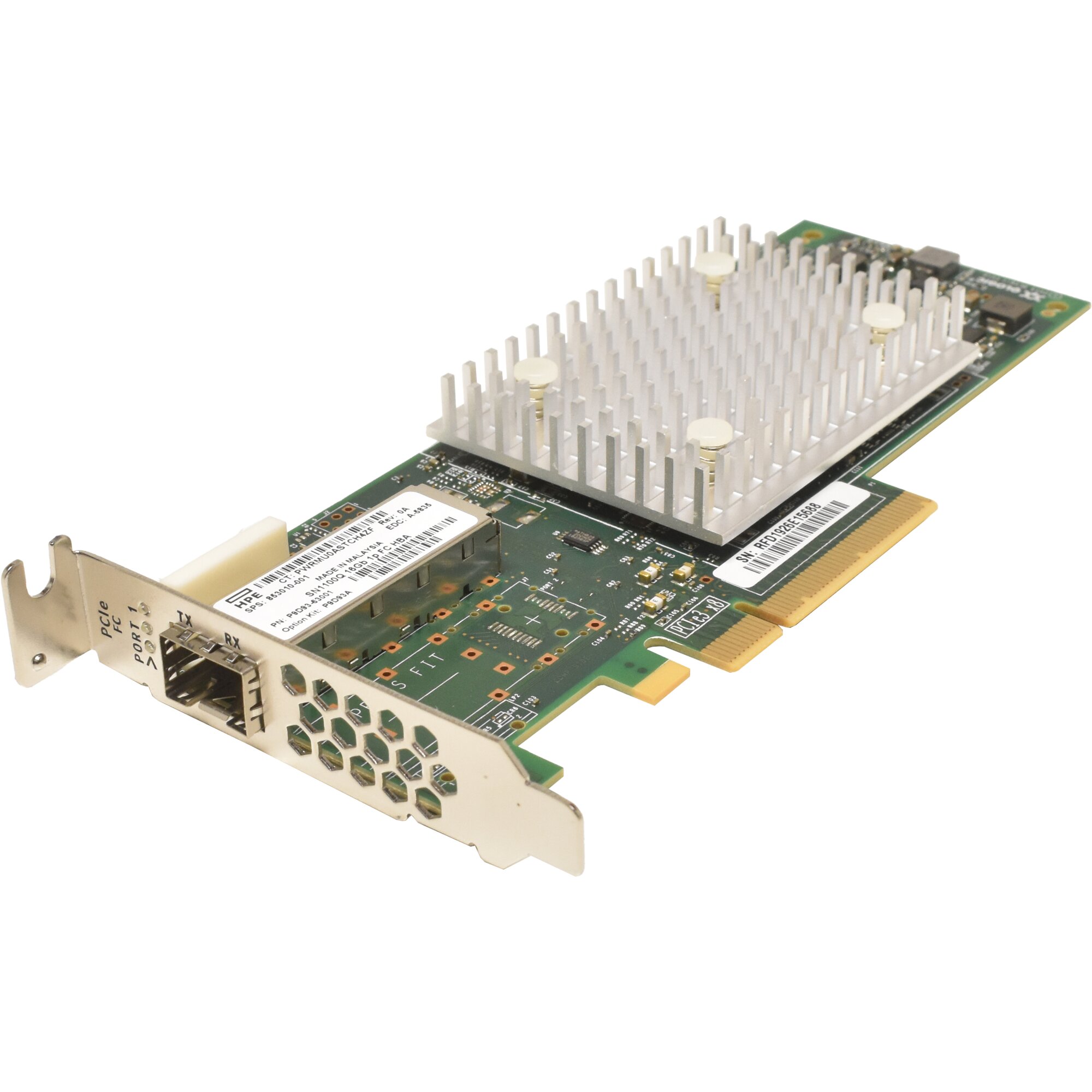 HP Enterprise StoreFabric 853010-001 SN1100Q 16Gb 1-Port PCIe3 Fibre ...