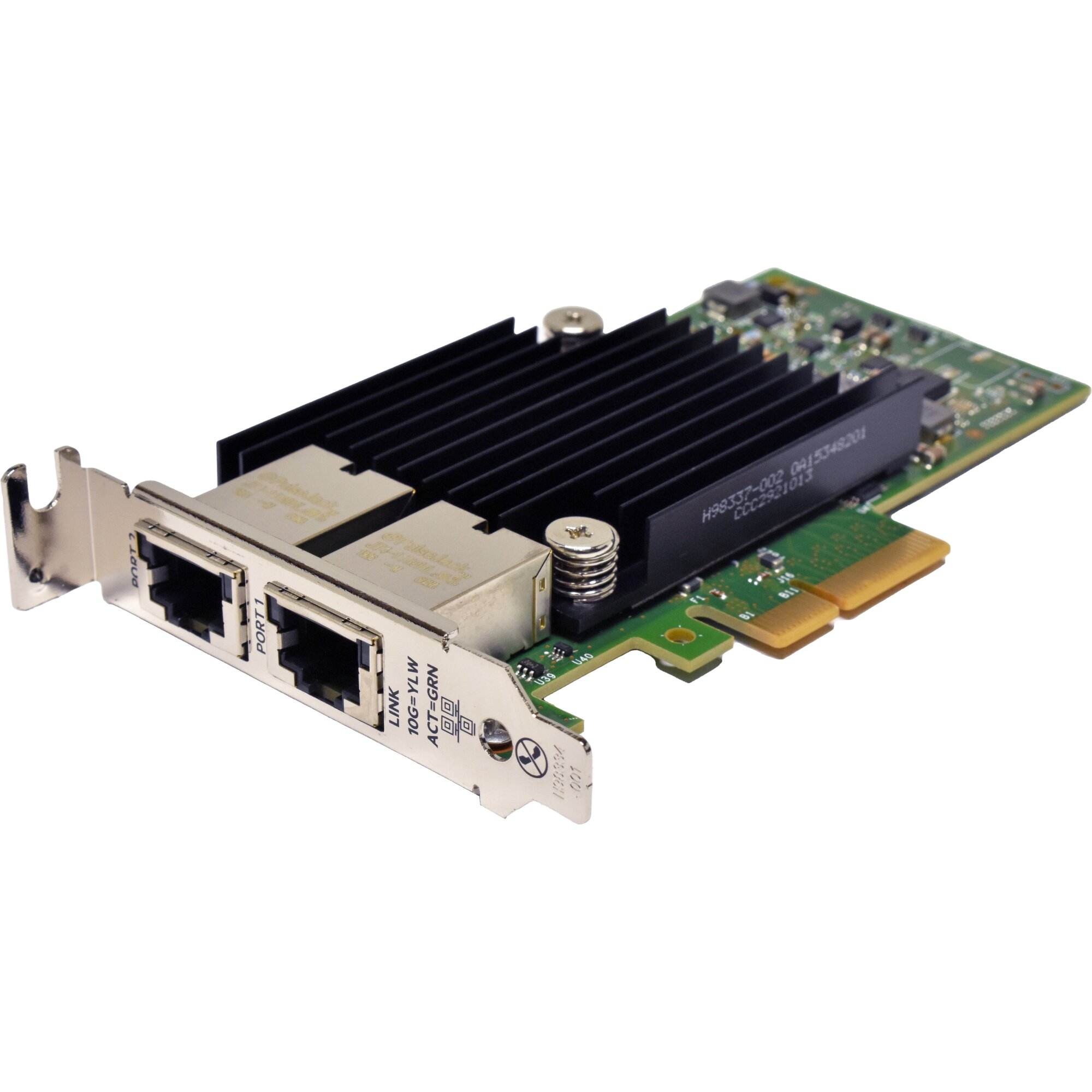 HP 562T HSTNS-B090 Ethernet Dual-Port 10GbE SFP+ PCI-Express Server ...