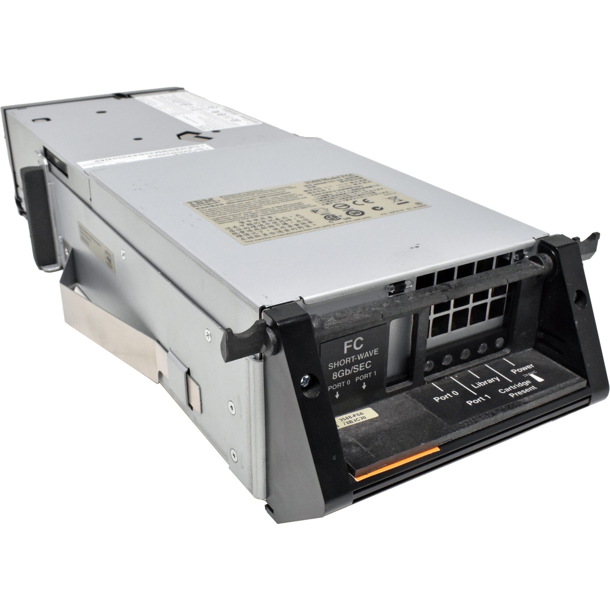 IBM 3588-F6A LTO Ultrium 6 LTO-6 FH 35P2776 39U3420 2x 8G FC Tape Drive ...