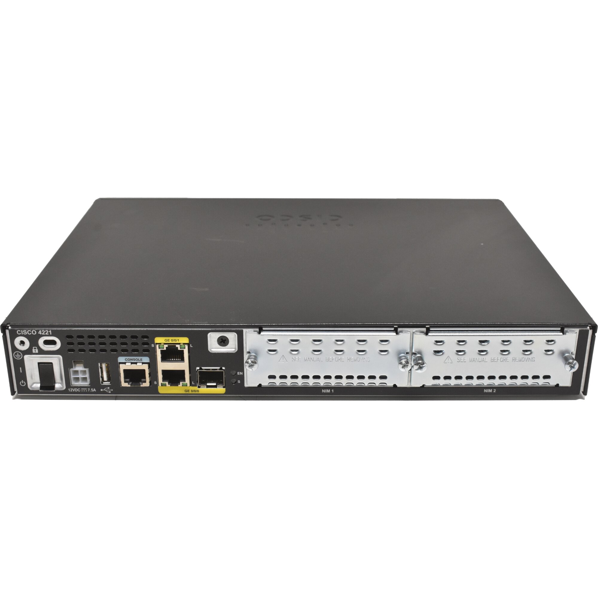 Cisco 4200 Series ISR4221/K9 GE Integrated Services Router no AC ...