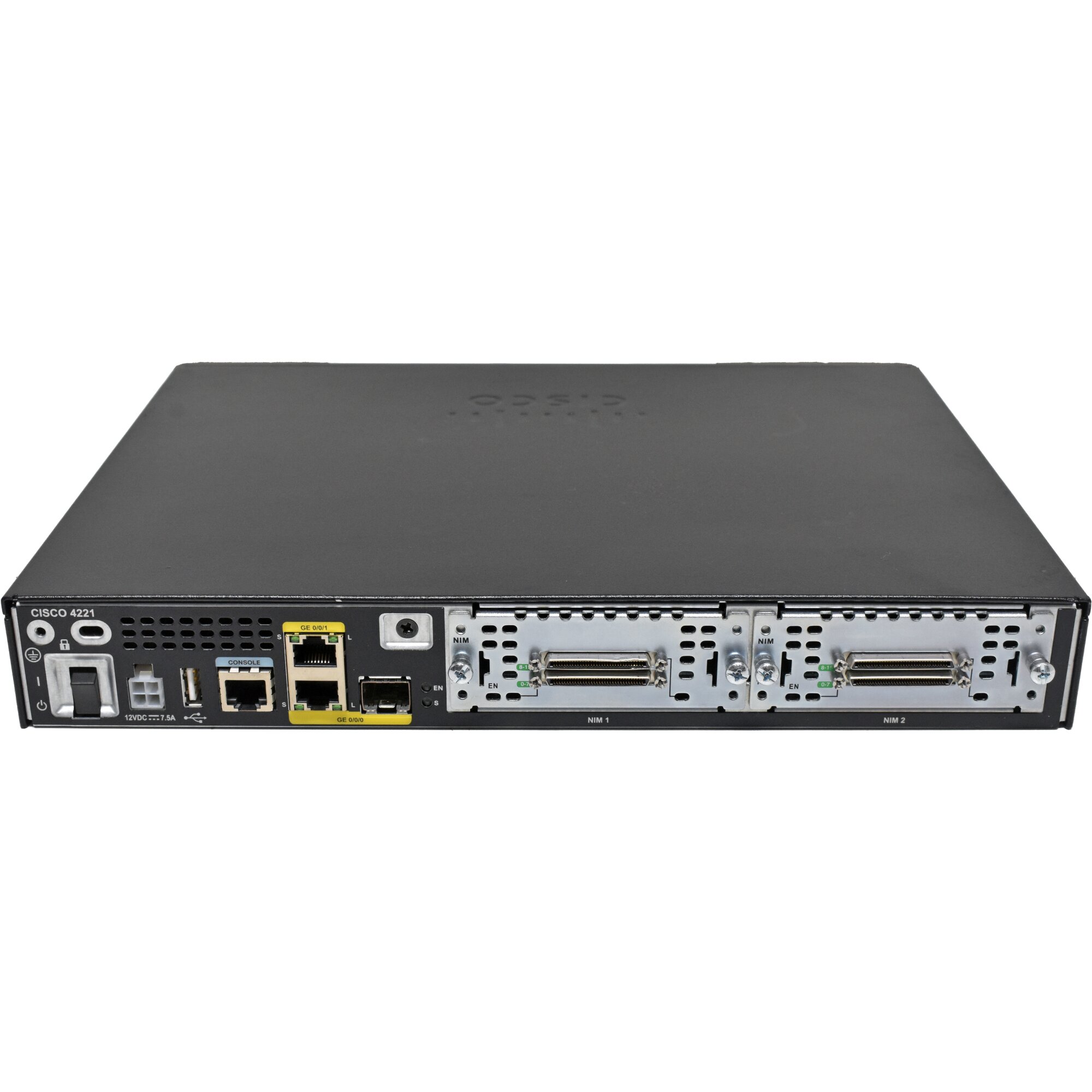 Cisco 4200 Series ISR4221/K9 GE Integrated Services Router 2x NIM-16A ...