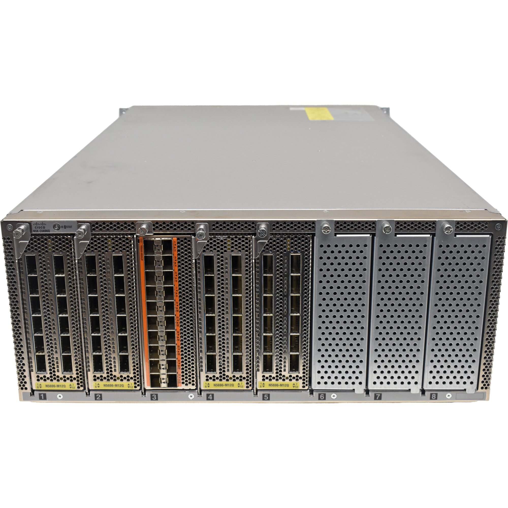 Cisco Switch N5K-C5696Q 68-5317-01 4x N5696-M12Q 1x N5696-M12Q 6x PSU ...