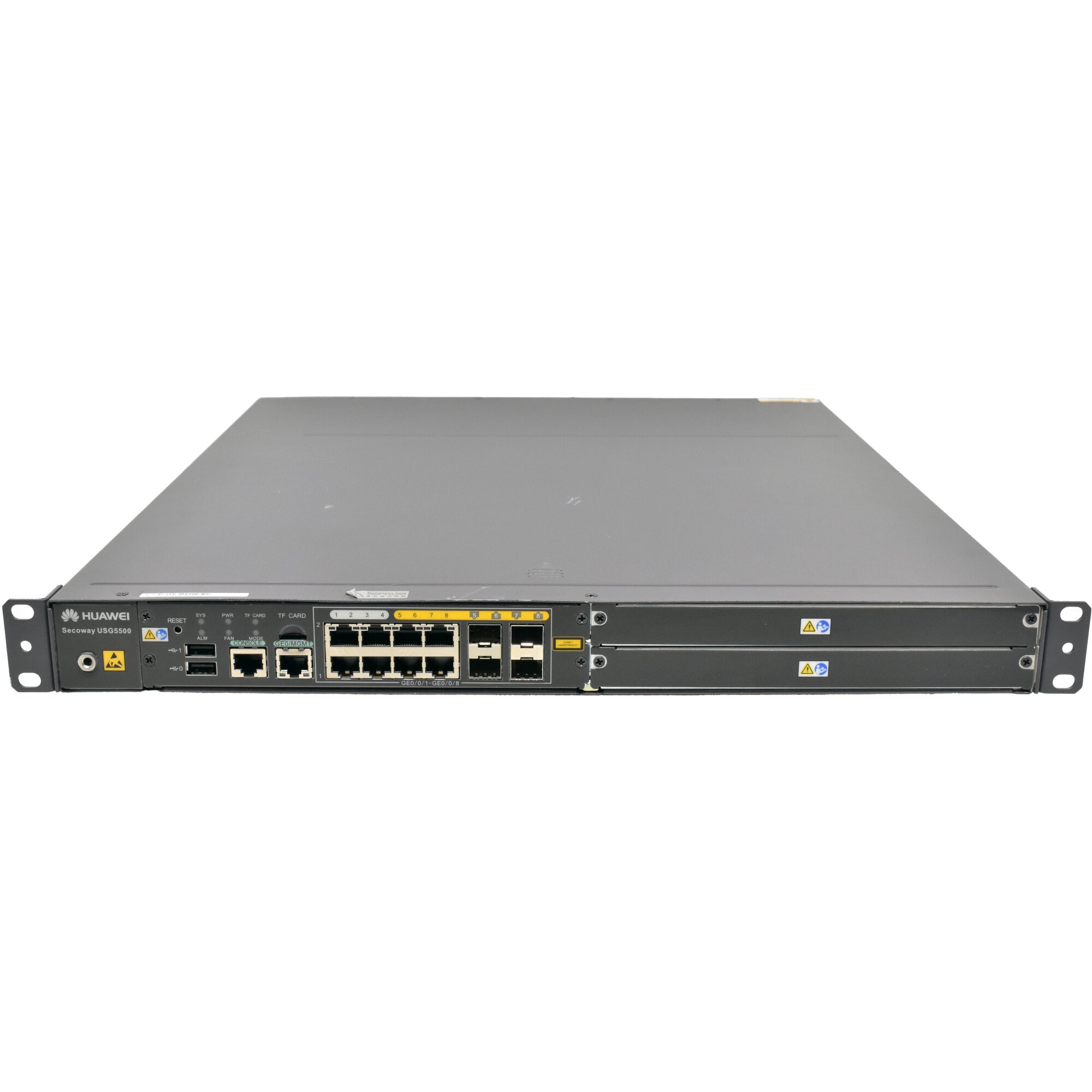 Huawei Secoway USG5530-S 8-Port RJ-45 GE Security Gateway 4x 1G SFP 2x ...