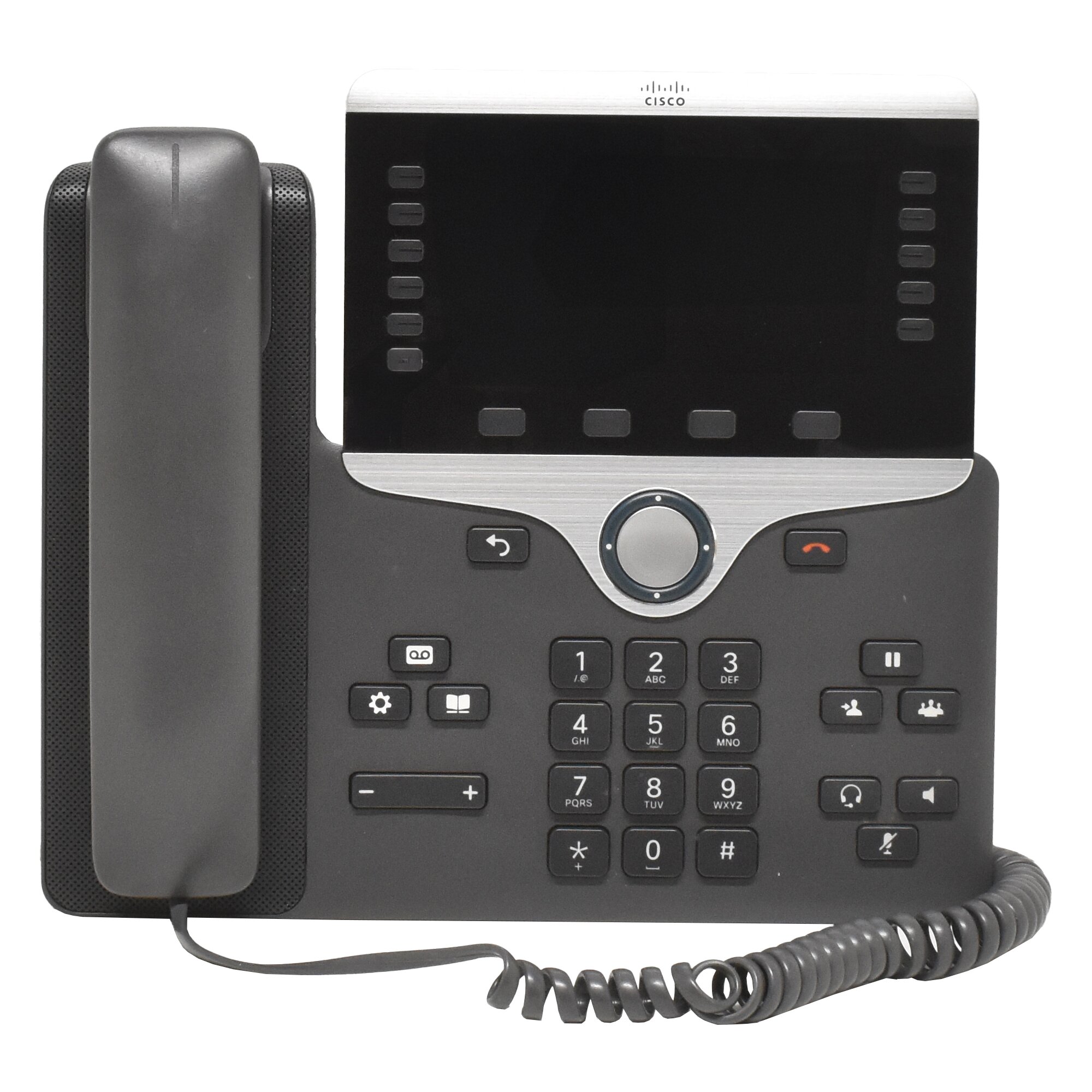Cisco UC Phone CP-8851 IP VoIP Phone Charcoal Stand Handset CP-8851-K9 ...