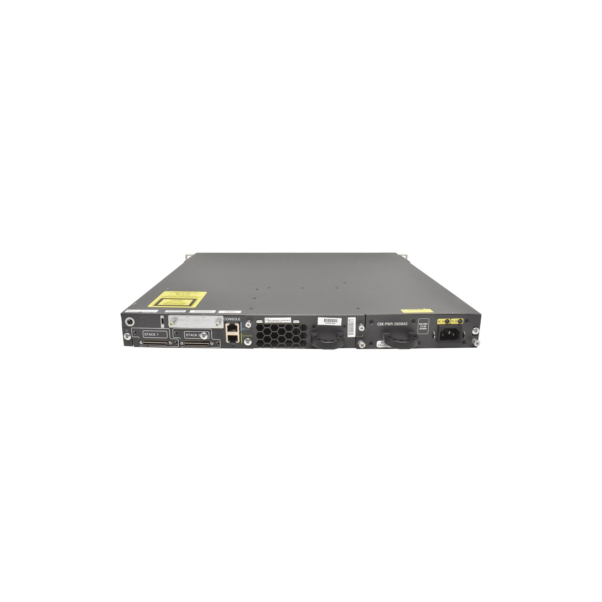 Cisco Catalyst WS-C3750E-24TD-S 24-Port RJ-45 GE Switch 2x 10G ...