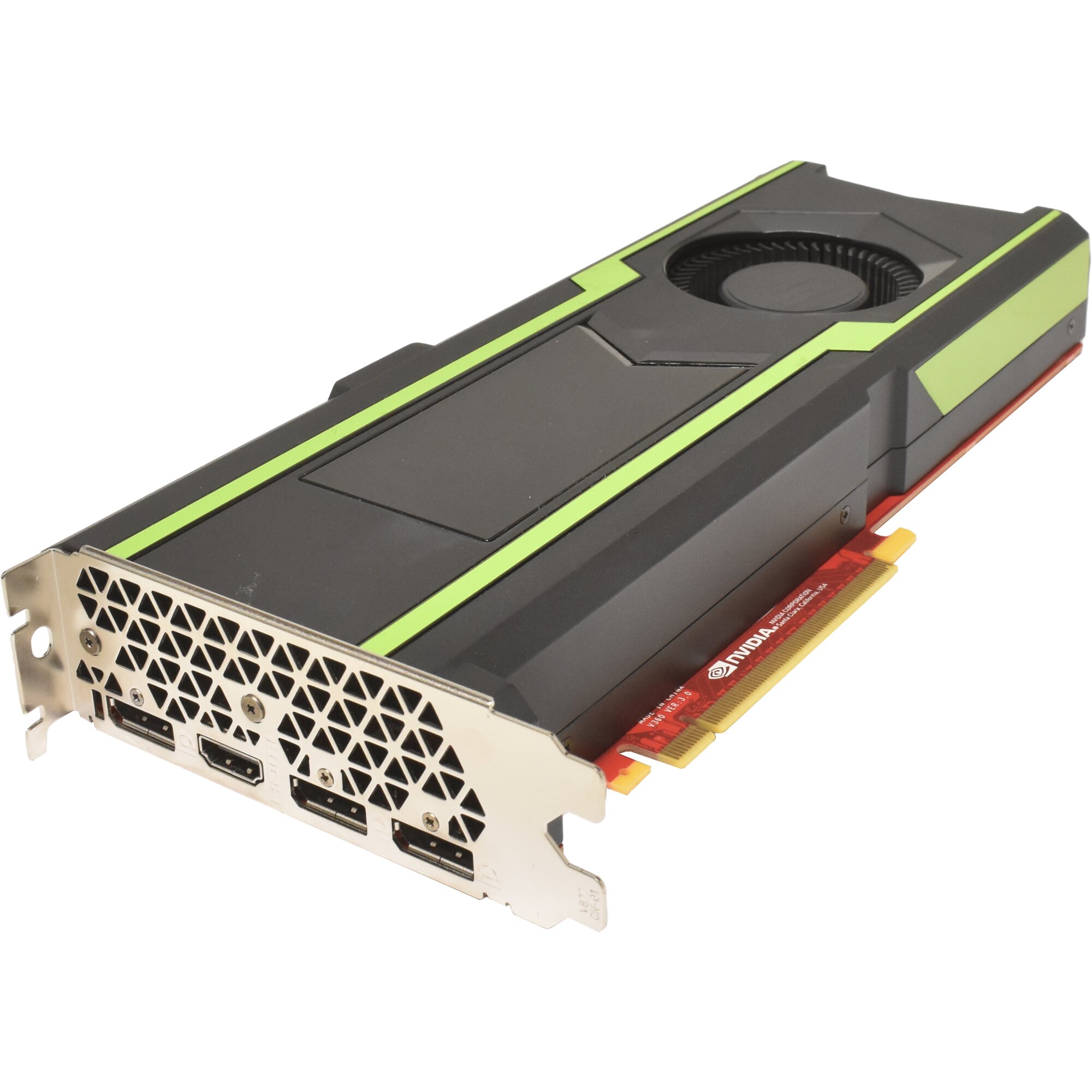 Dell NVidia GeForce GTX 1080 Grafikkarte 11GB GDDR5X 08DV70 PCIe 3.0 x16 3x Dport HDMI ...