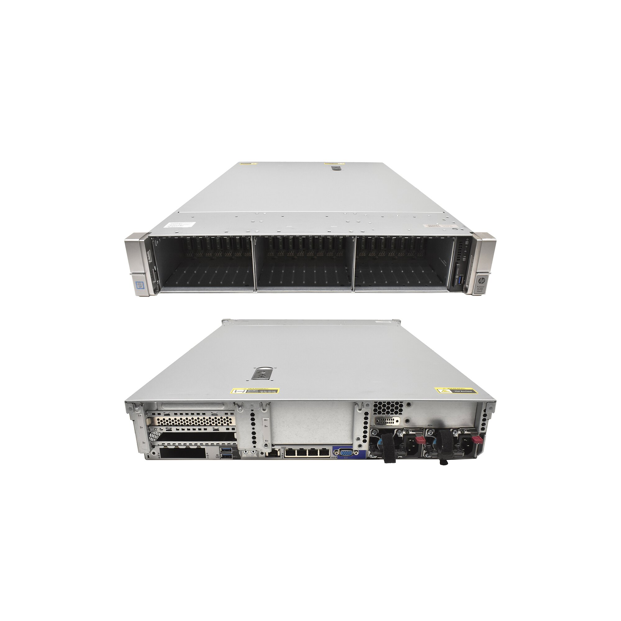 HP ProLiant DL380 Gen9 2U no CPU RAM P440ar 2x Heatsink Expander 1 ...